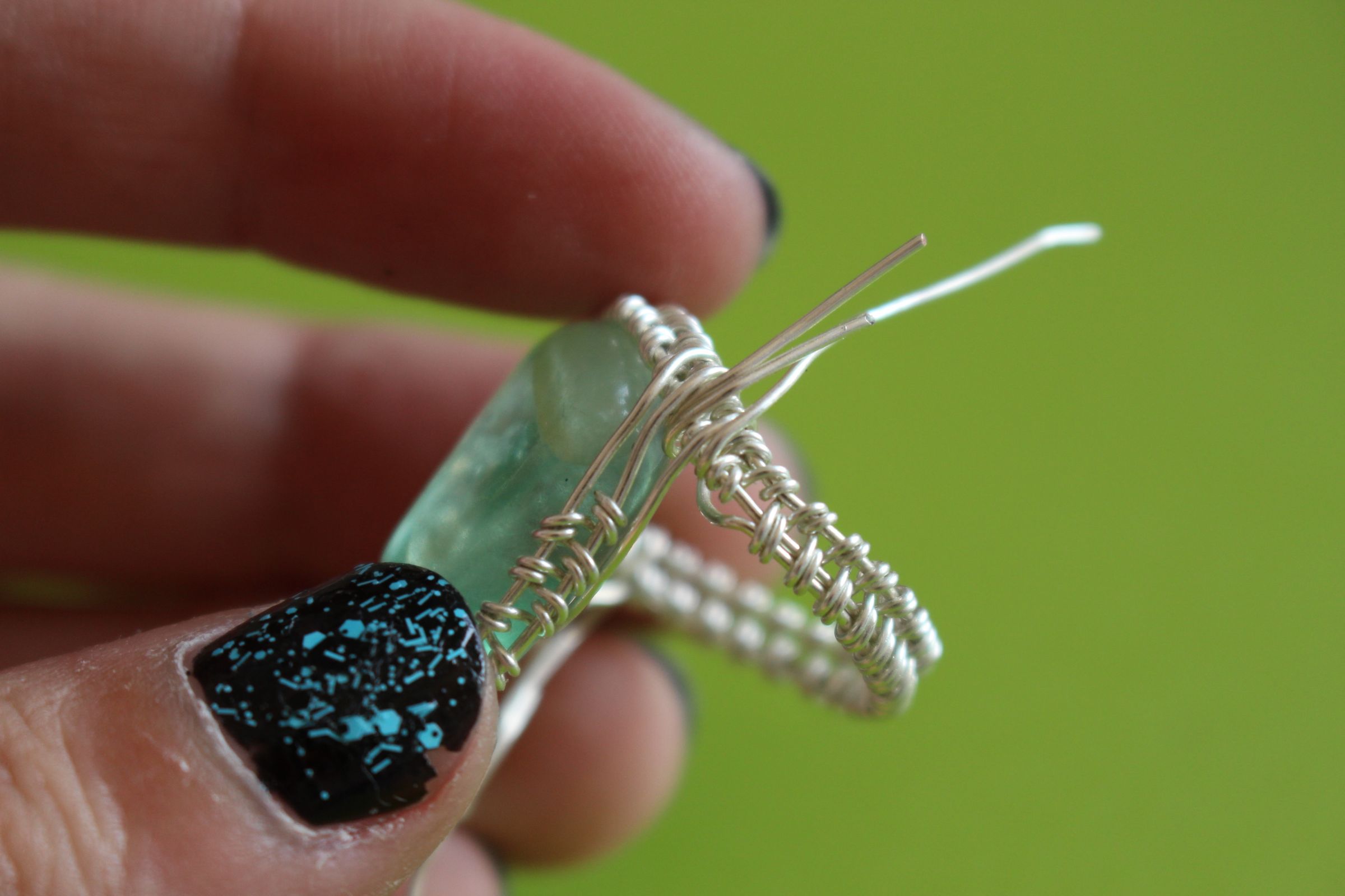 Wire Wrapped Stone Ring : 22 Steps (with Pictures) - Instructables