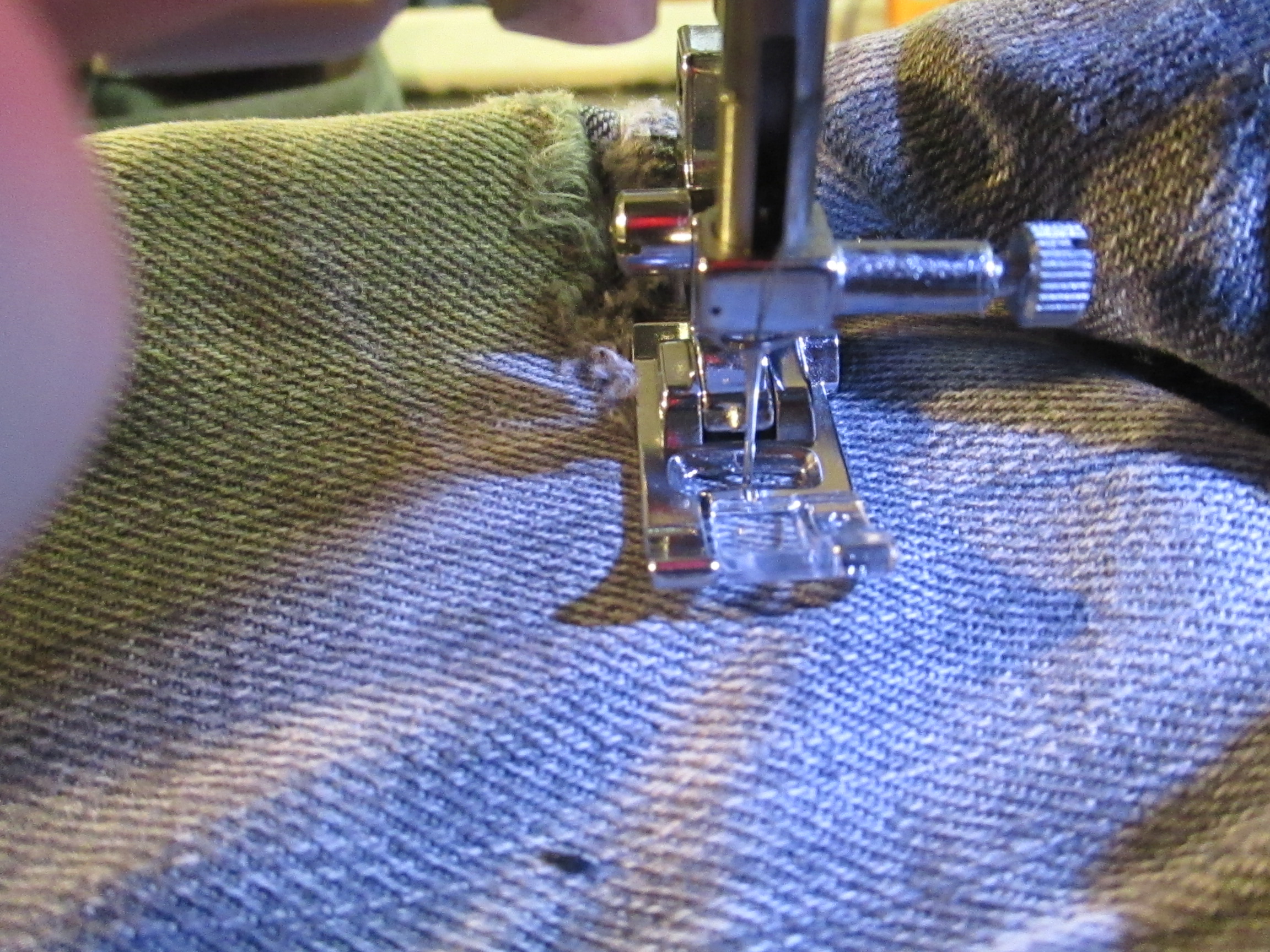 Sewing a Patch in Hard-to-reach Places : 5 Steps (with Pictures ...