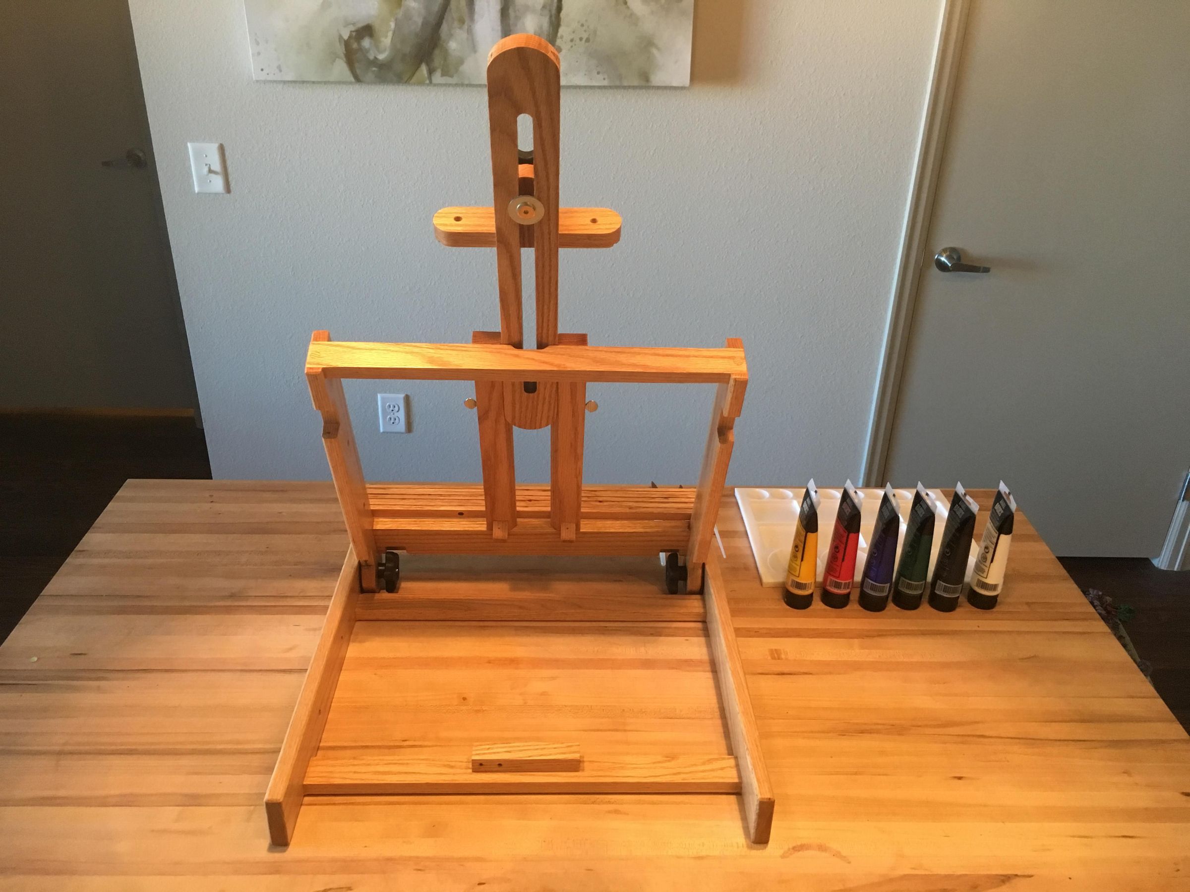 Tabletop Oak Art Easel : 11 Steps (with Pictures) - Instructables