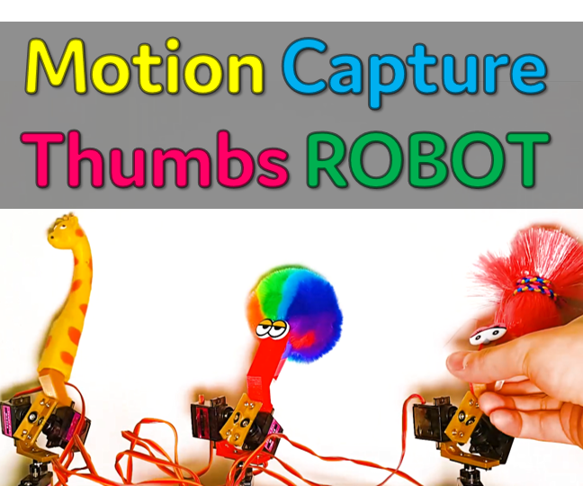 [Arduino Robot] How to Make a Motion Capture Robot | Thumbs Robot ...