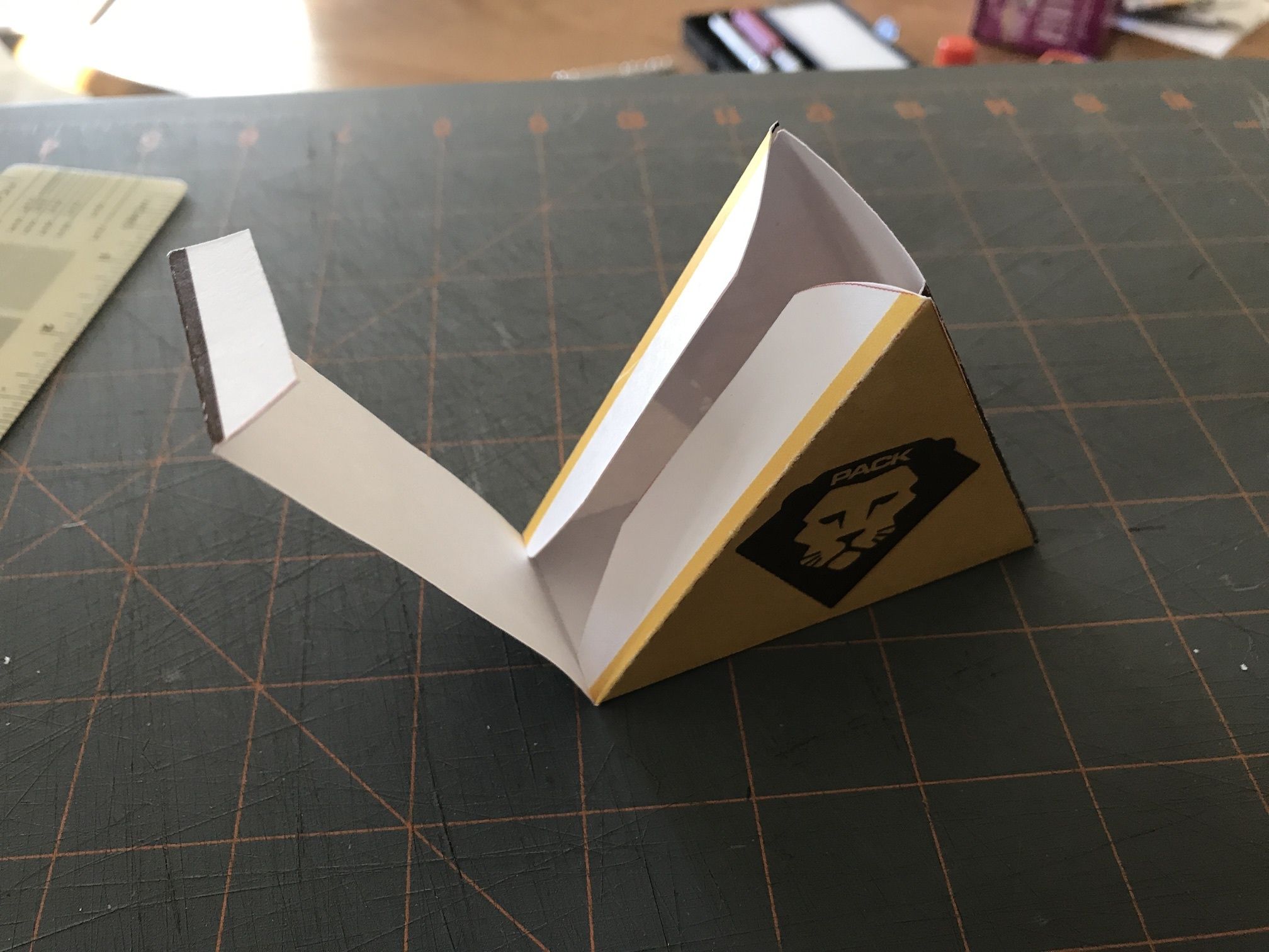 Handmade Custom Shaped Gift Box Series: Beginner - Tri-Fold Box : 6 ...