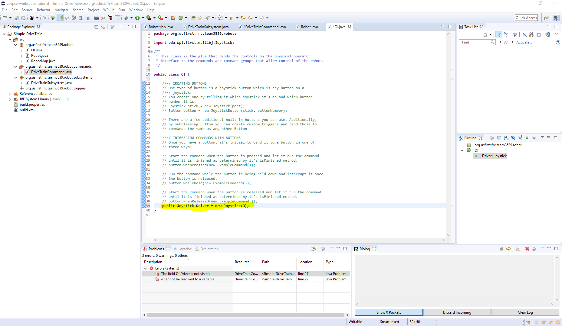 How to Write a Simple Drivetrain for FRC (Java) : 12 Steps (with ...