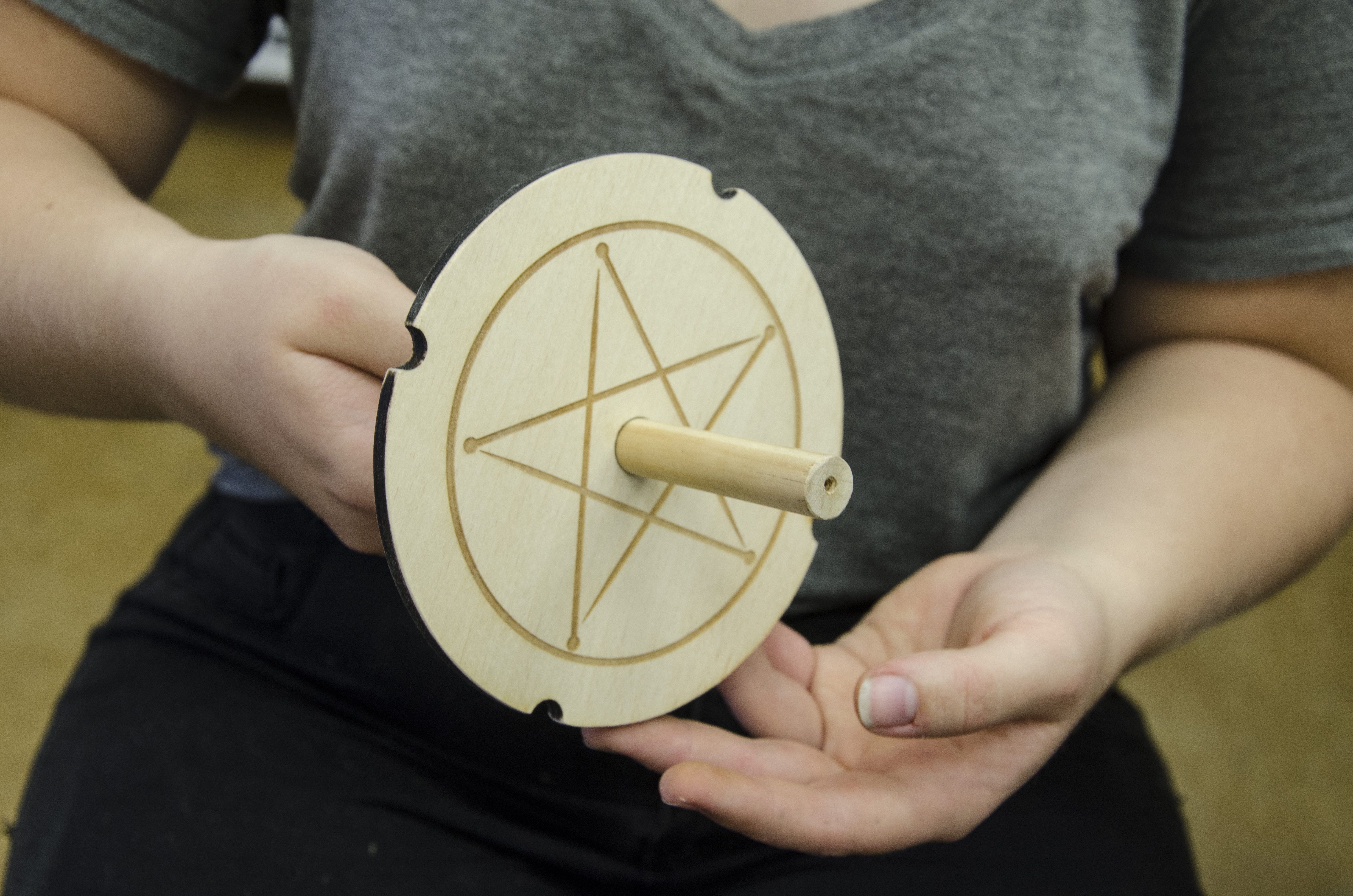 FABfiber Drop Spindle : 6 Steps - Instructables