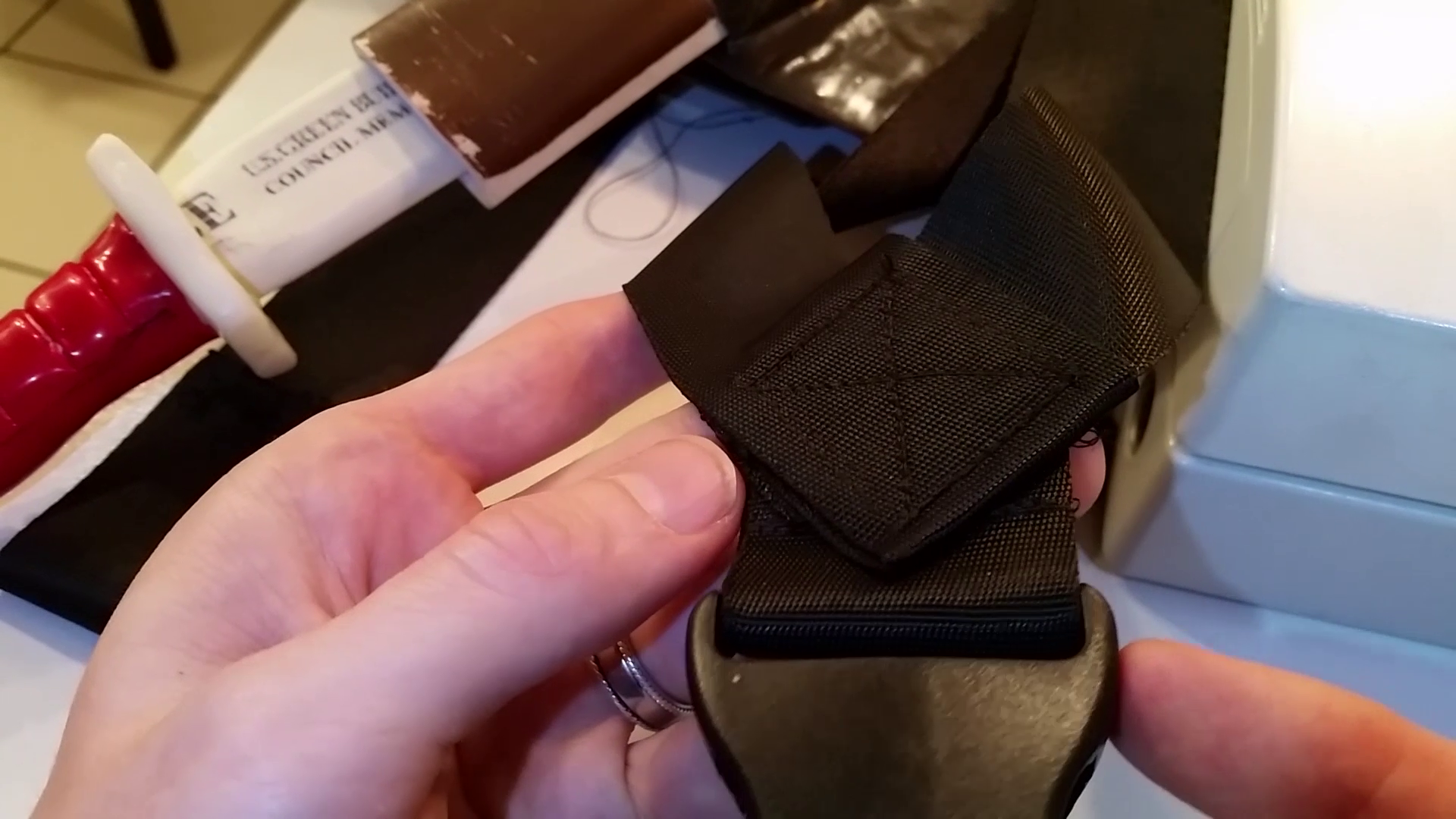 How to Make Deadpool Costume - Deadpool's Swords and Back Sheath : 7 ...