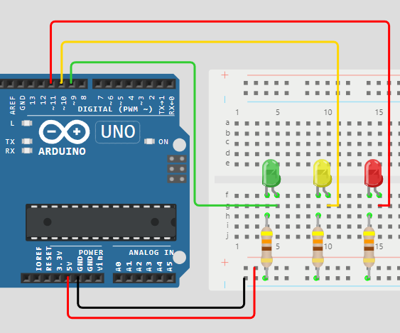 Arduino Based Led Color Selector With Serial Communications From The User 6 Steps Instructables