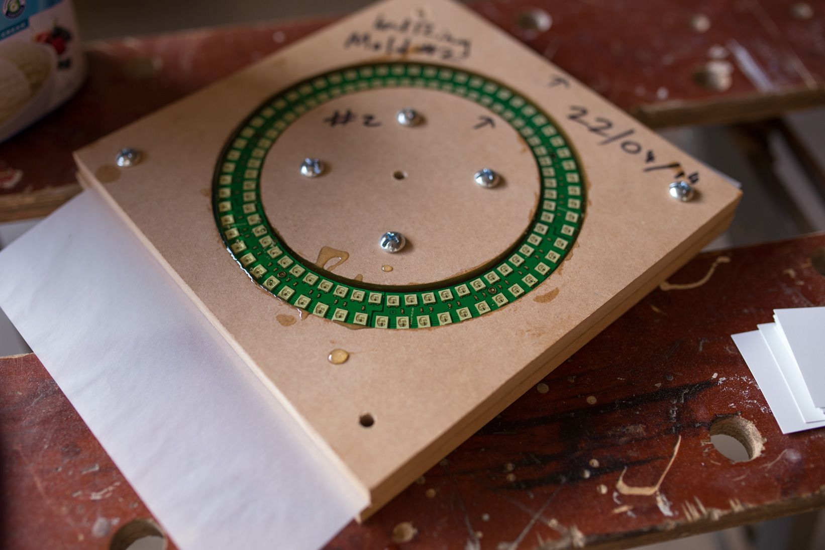 Rainbow Ring Wall Clock : 13 Steps (with Pictures) - Instructables