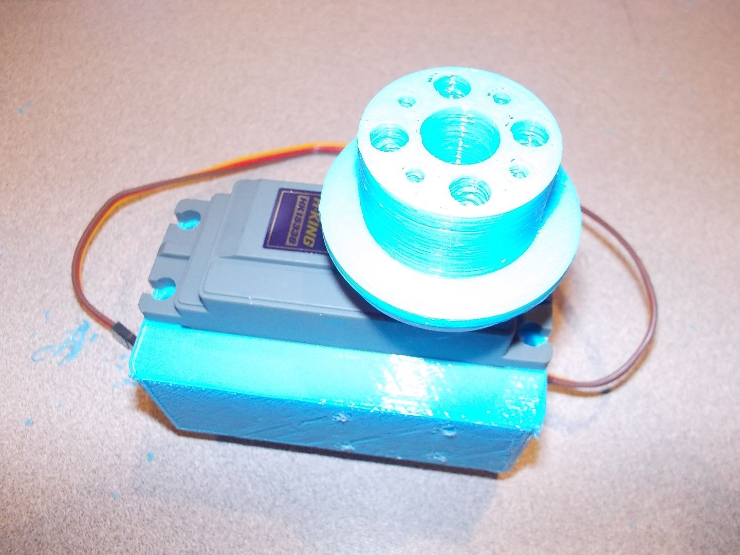 ASPIR: Full-Size 3D-Printed Humanoid Robot : 80 Steps (with Pictures ...