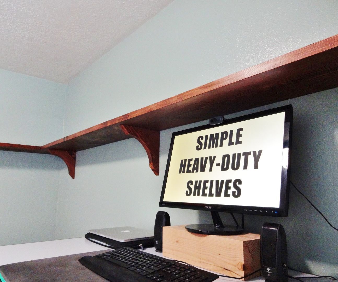 Simple Heavy-Duty Shelves : 18 Steps (with Pictures) - Instructables