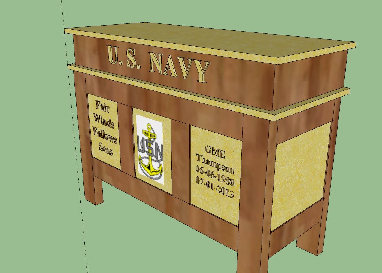Navy Retirement Shadow Box and Chest : 6 Steps - Instructables
