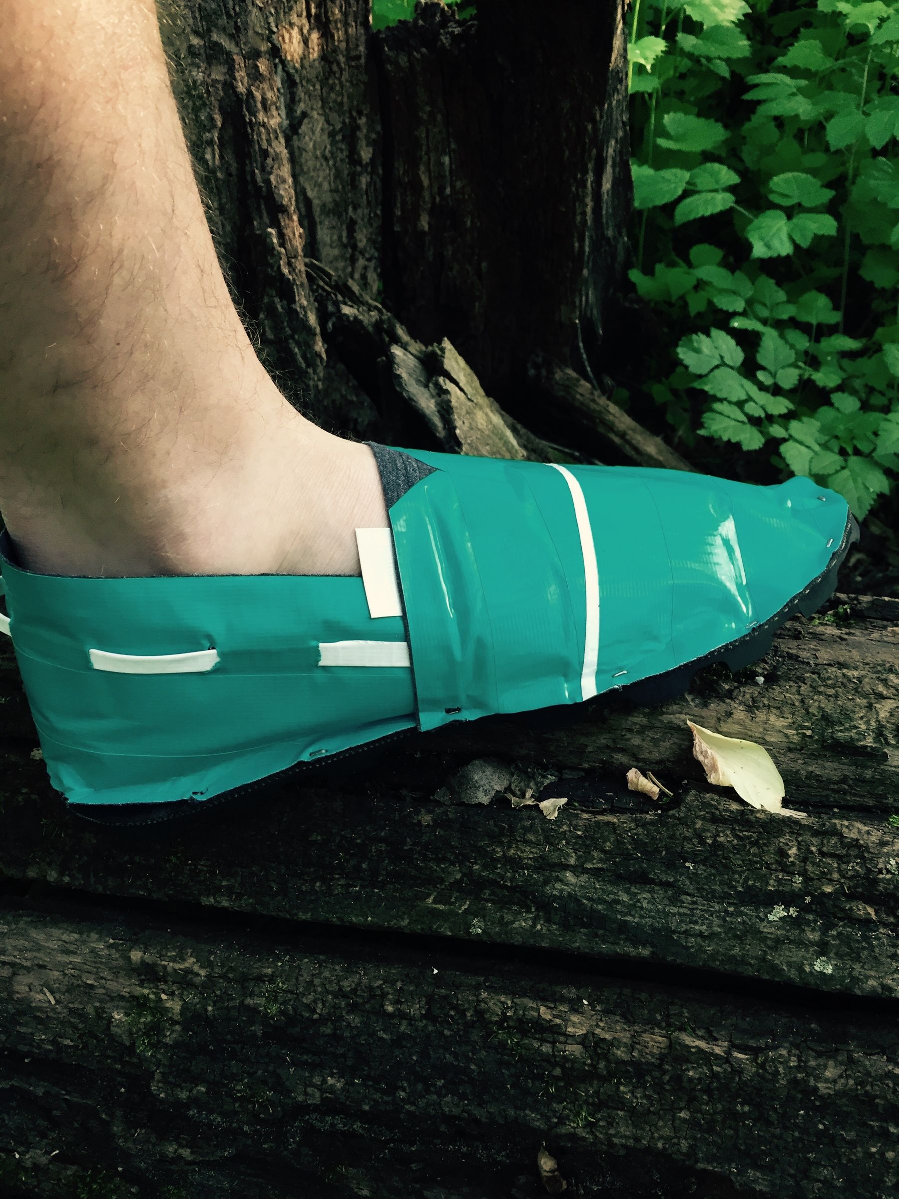 Duct Tape Shoes Instructions