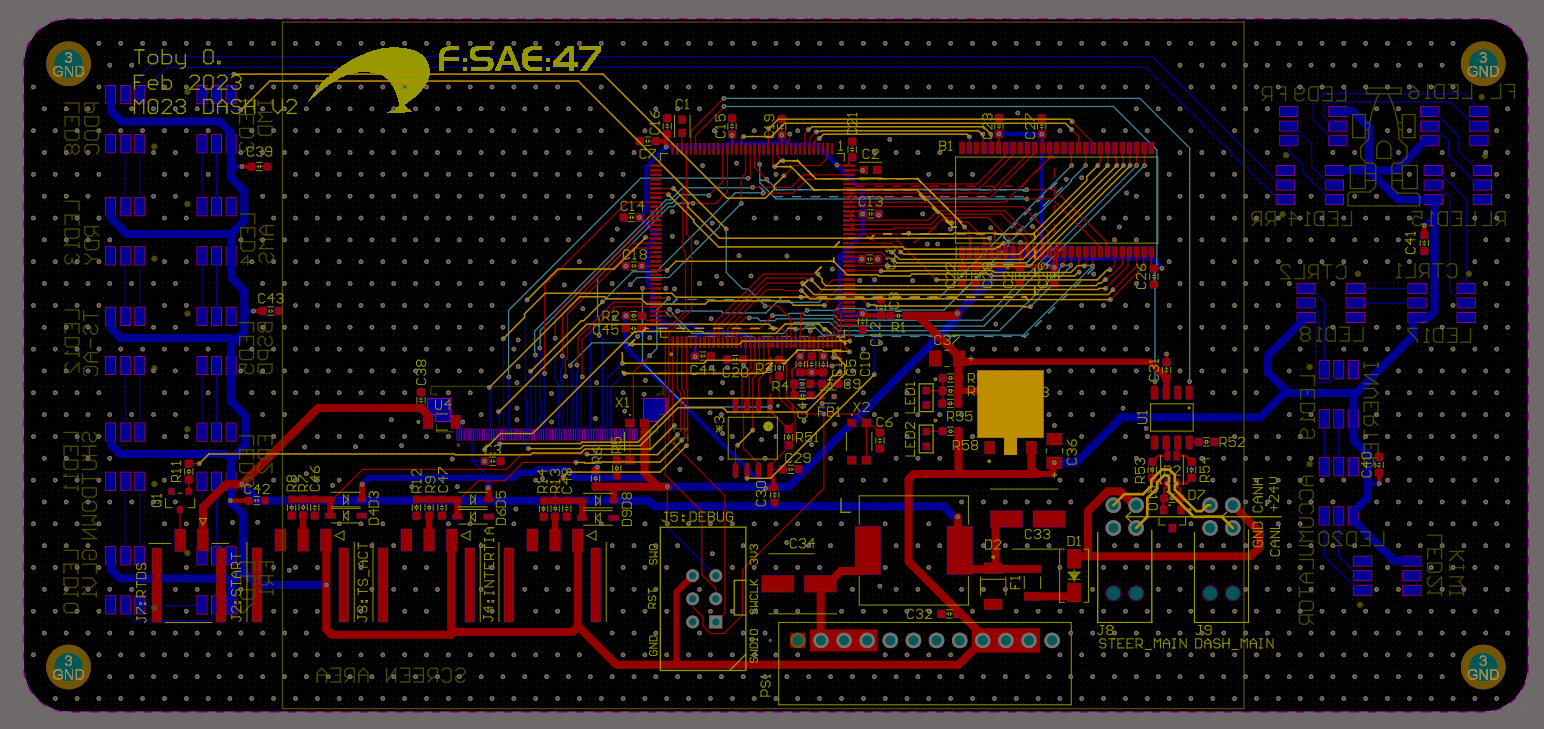 STM Based FSAE Dashboard : 6 Steps - Instructables
