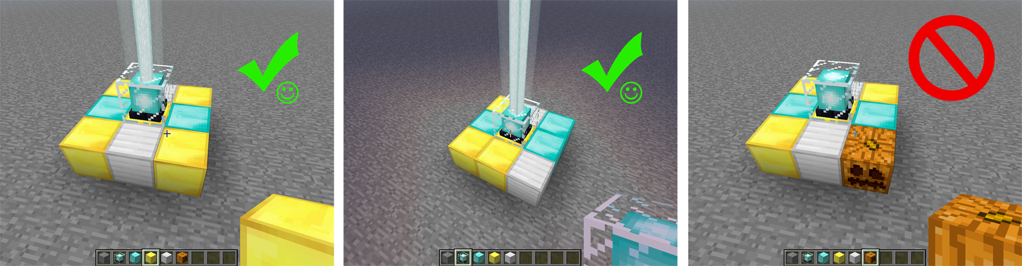 Color Beacons in Minecraft : 6 Steps - Instructables