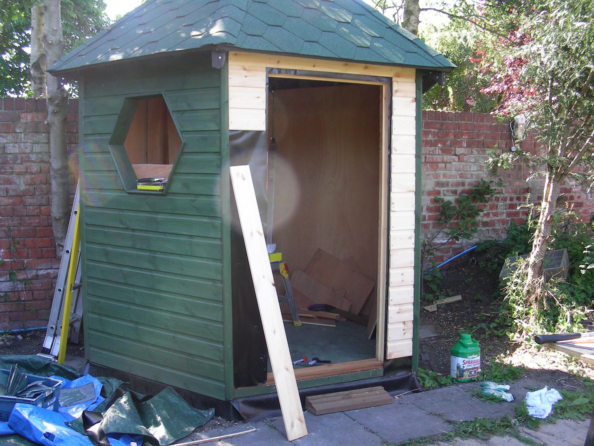 Hexagonal Garden Shed : 9 Steps (with Pictures) - Instructables