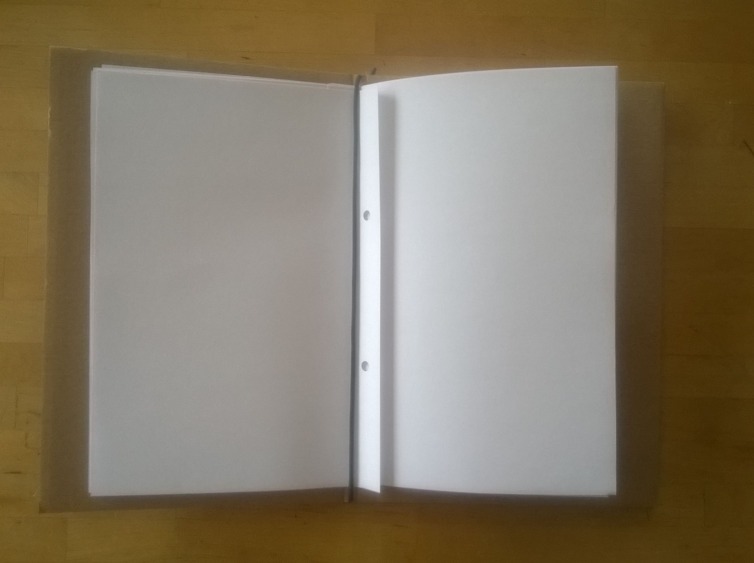 Expandable Flat Notebook (of Any Size) : 5 Steps - Instructables
