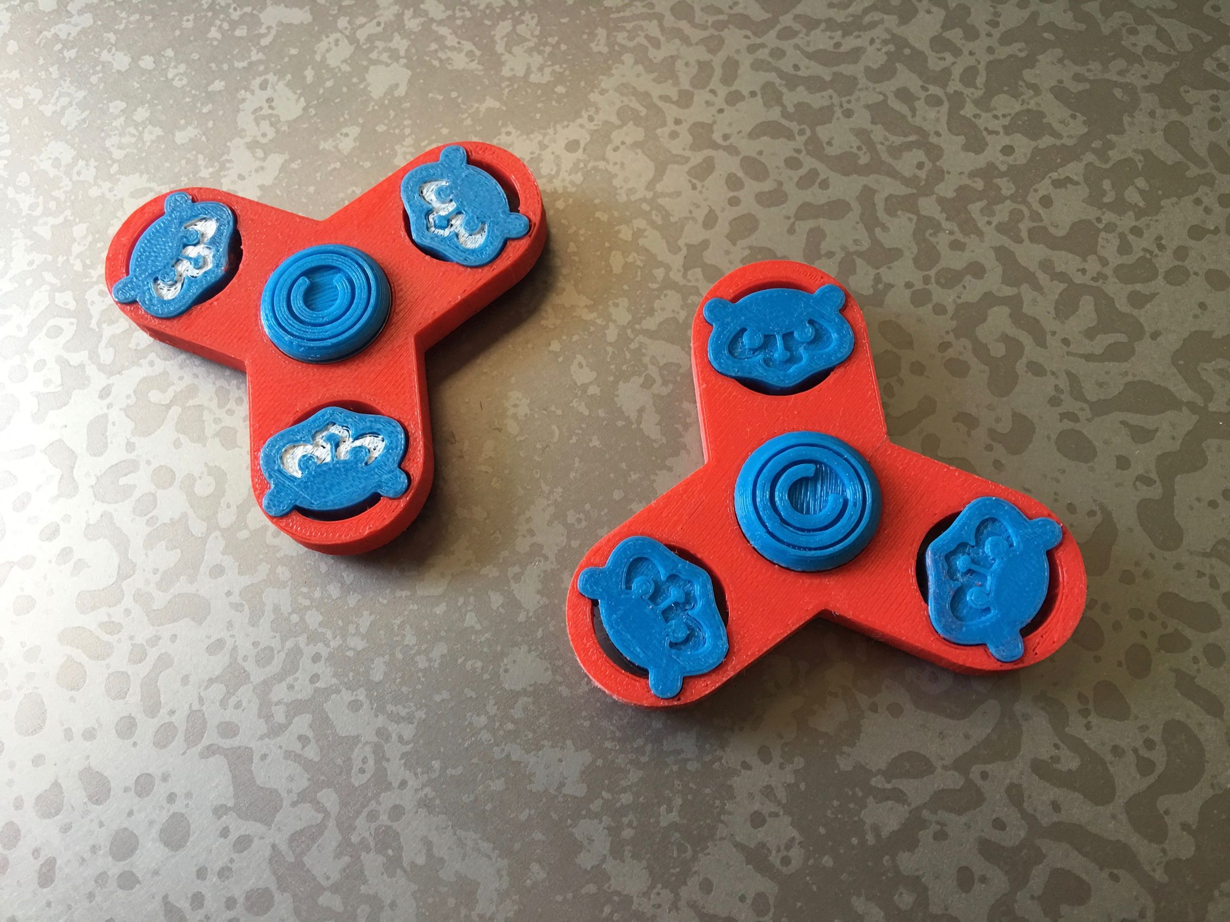 Cubs Fidget Spinner - Instructables