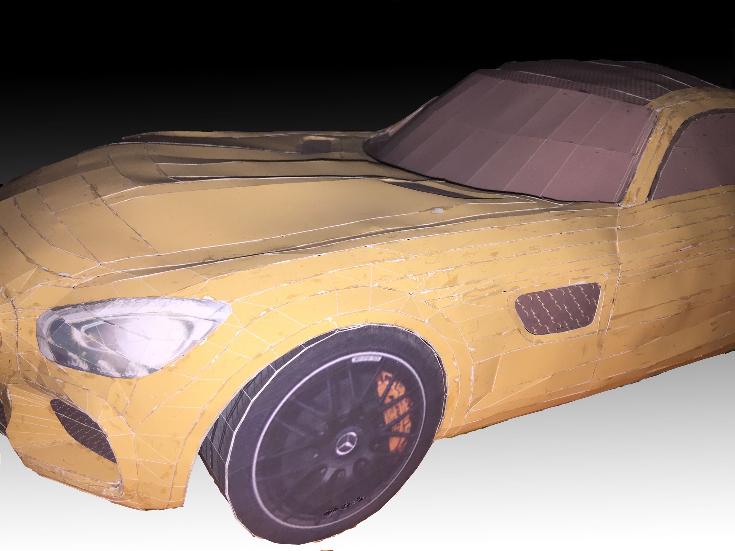 AMG GT PAPERCRAFT : 5 Steps - Instructables