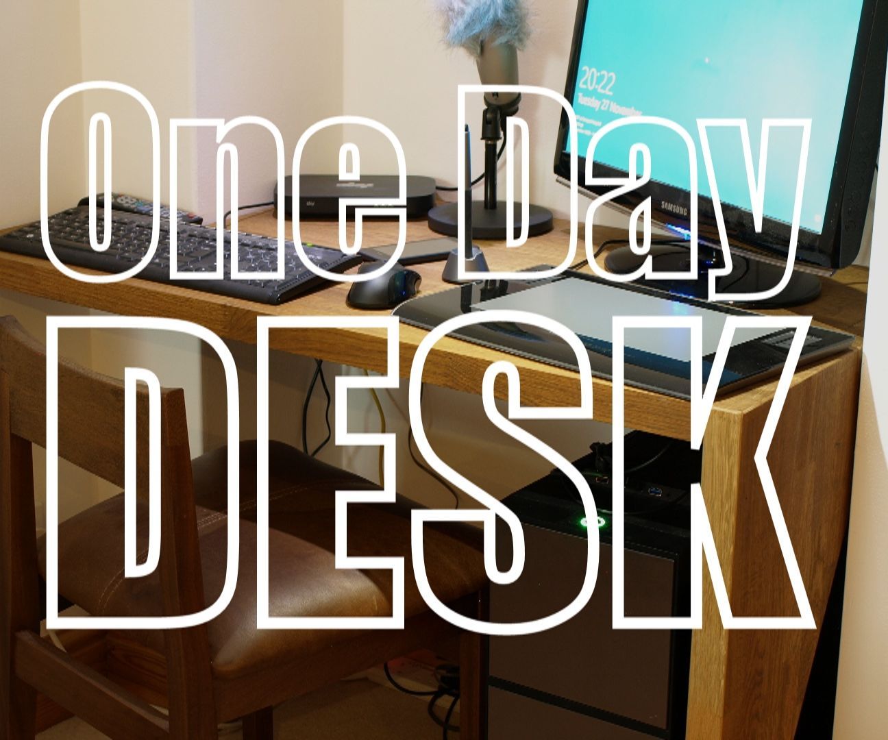 Make a Butcher Block Desk/Workstation : 4 Steps (with Pictures ...