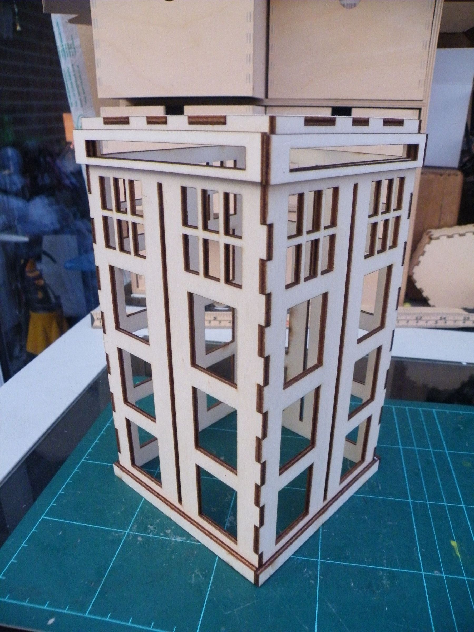 Tardis Lampshade : 9 Steps (with Pictures) - Instructables
