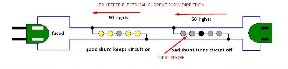 A Different Way of Fixing a Christmas 3-wire LED Lights : 5 Steps ...