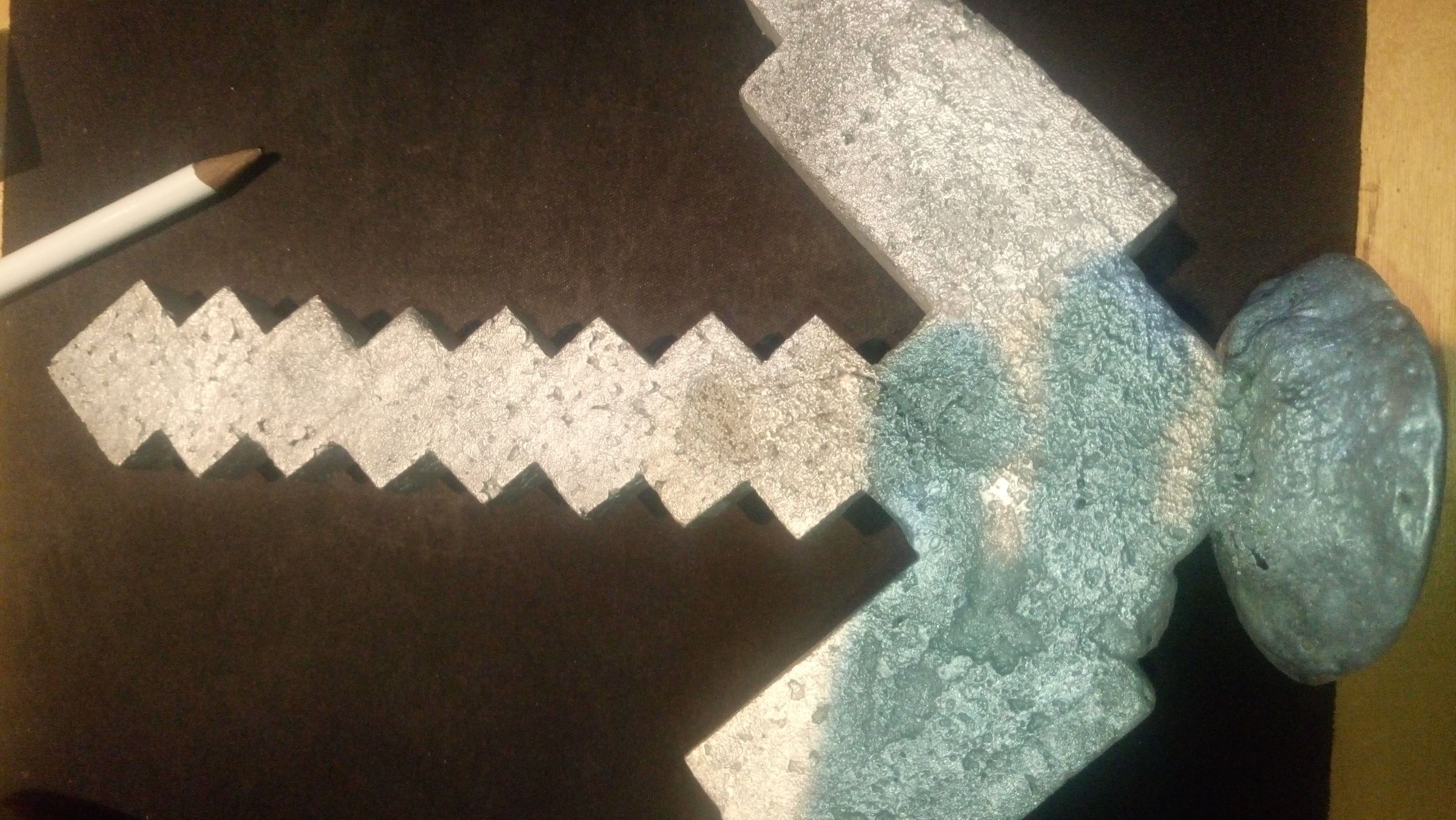 The Legend of Zelda Master Sword Casted Out of Aluminum : 6 Steps ...