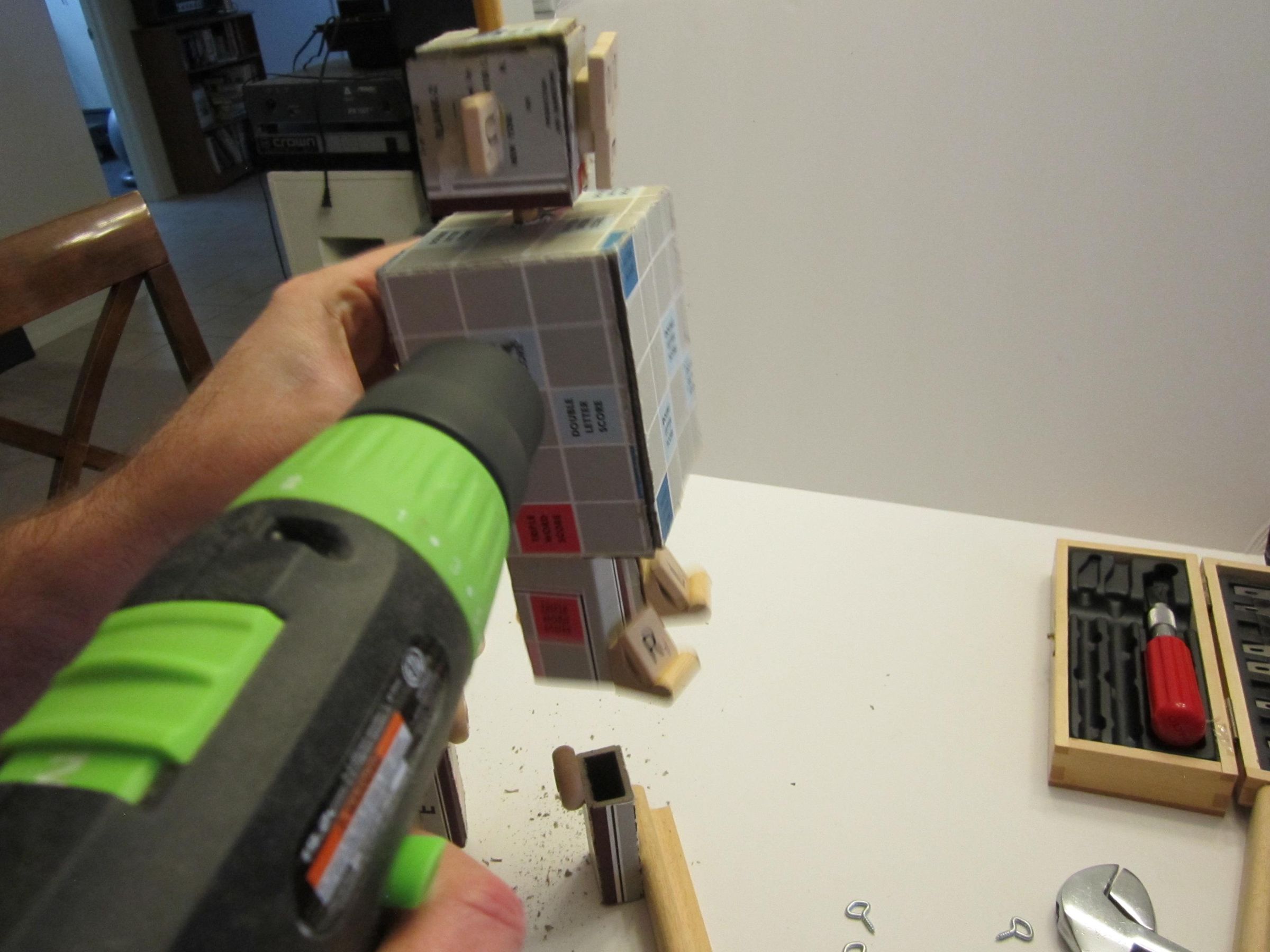 Meet 'OOE' the Scrabble Robot : 6 Steps (with Pictures) - Instructables
