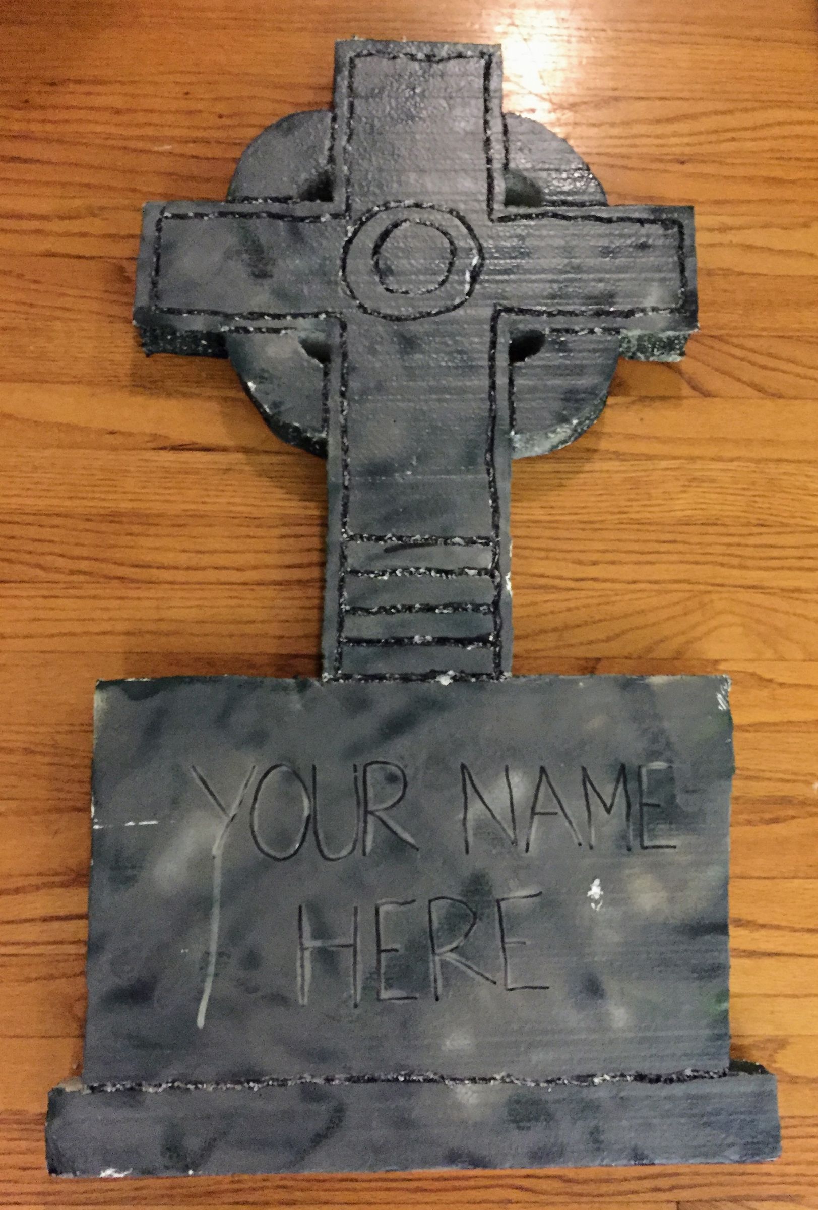 Glow in the Dark Tombstones : 3 Steps (with Pictures) - Instructables