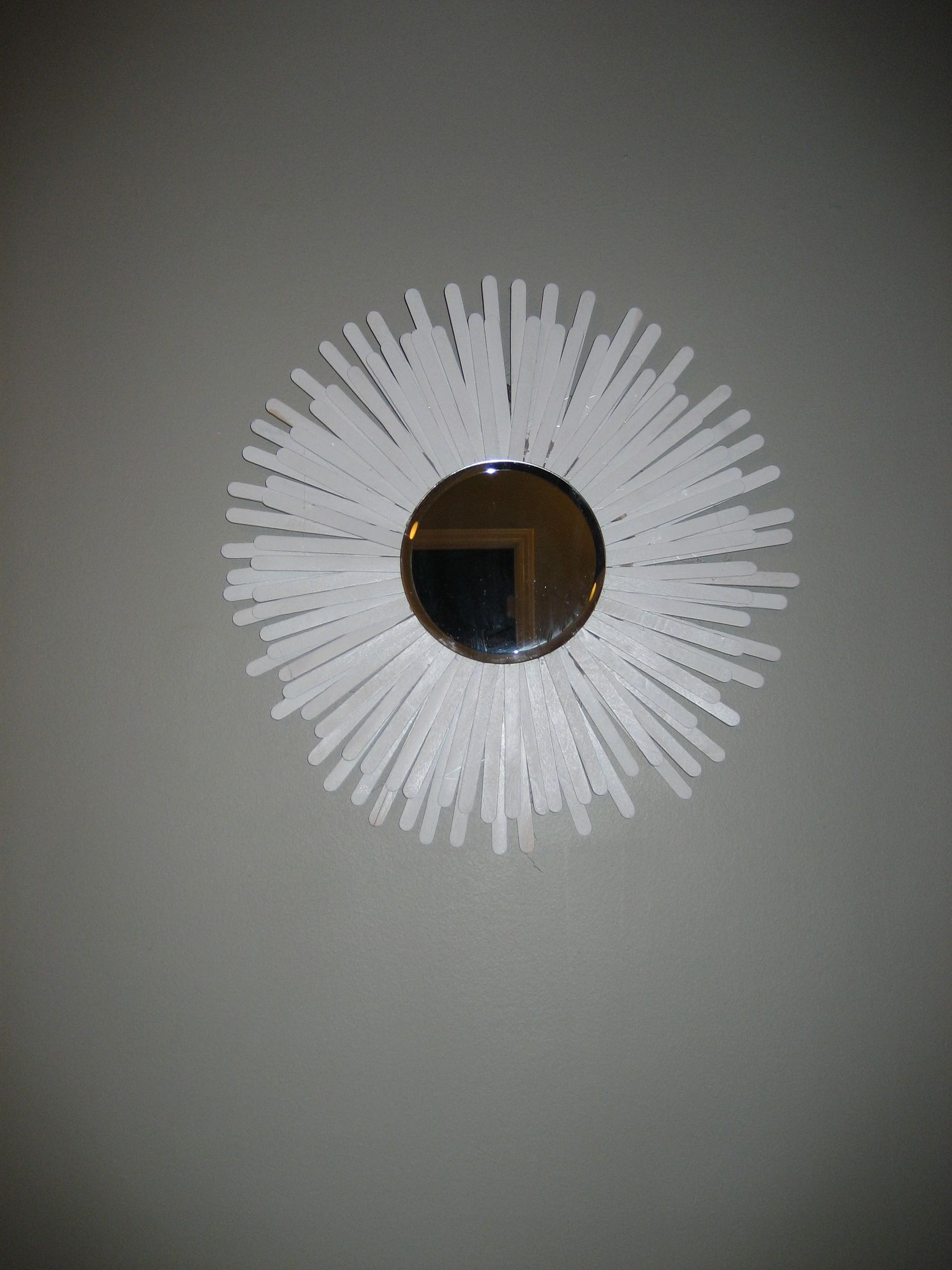 How to Make a Starburst Mirror for $2 : 4 Steps - Instructables