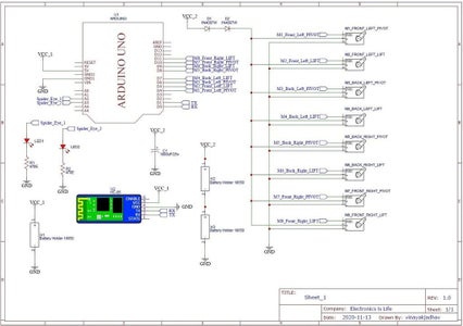 Bluetooth Controlled Arduino UNO Spider Bot : 6 Steps - Instructables
