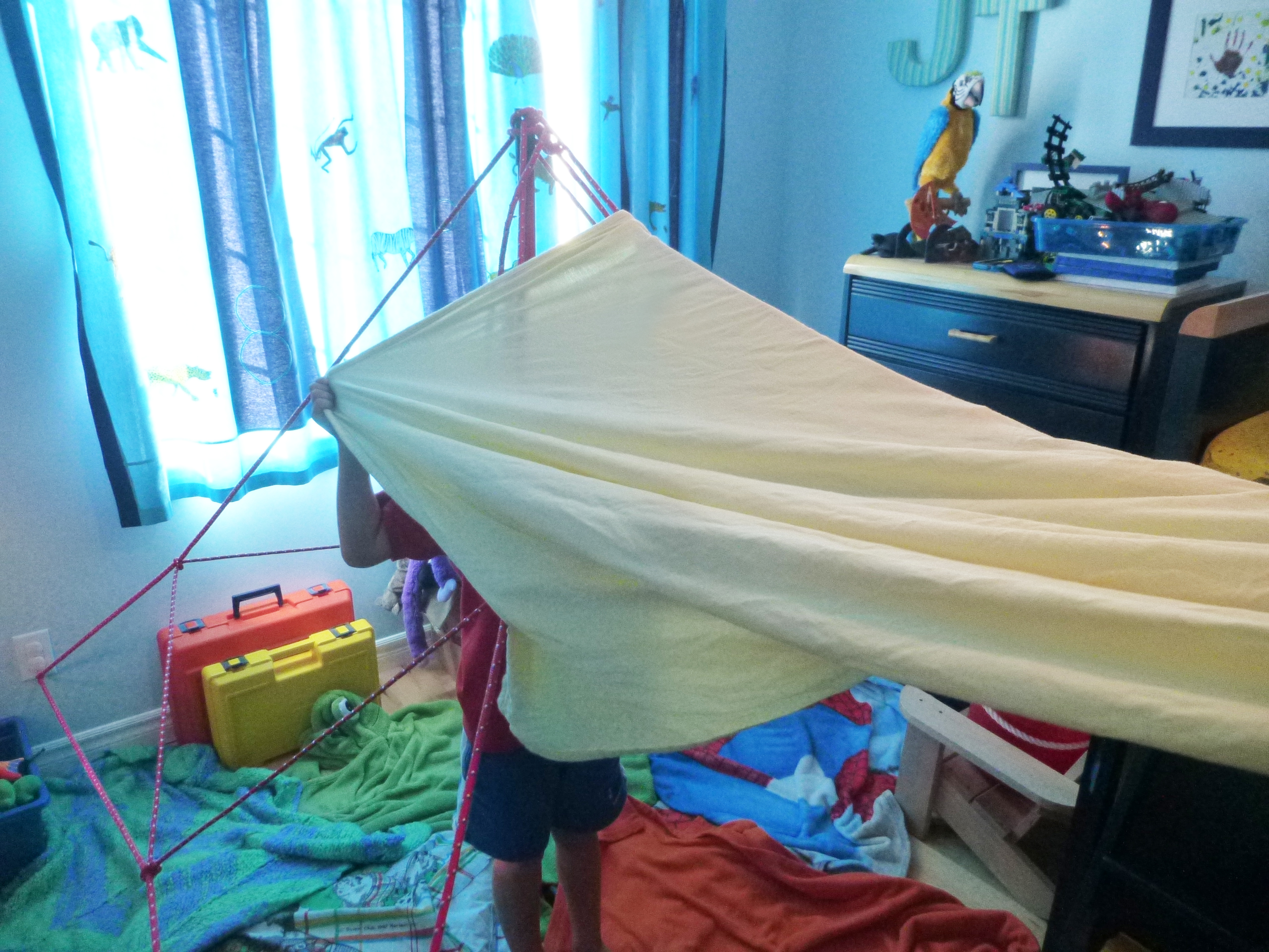 How to Build a Fort Using 3d Printed Fort Loops : 4 Steps (with ...