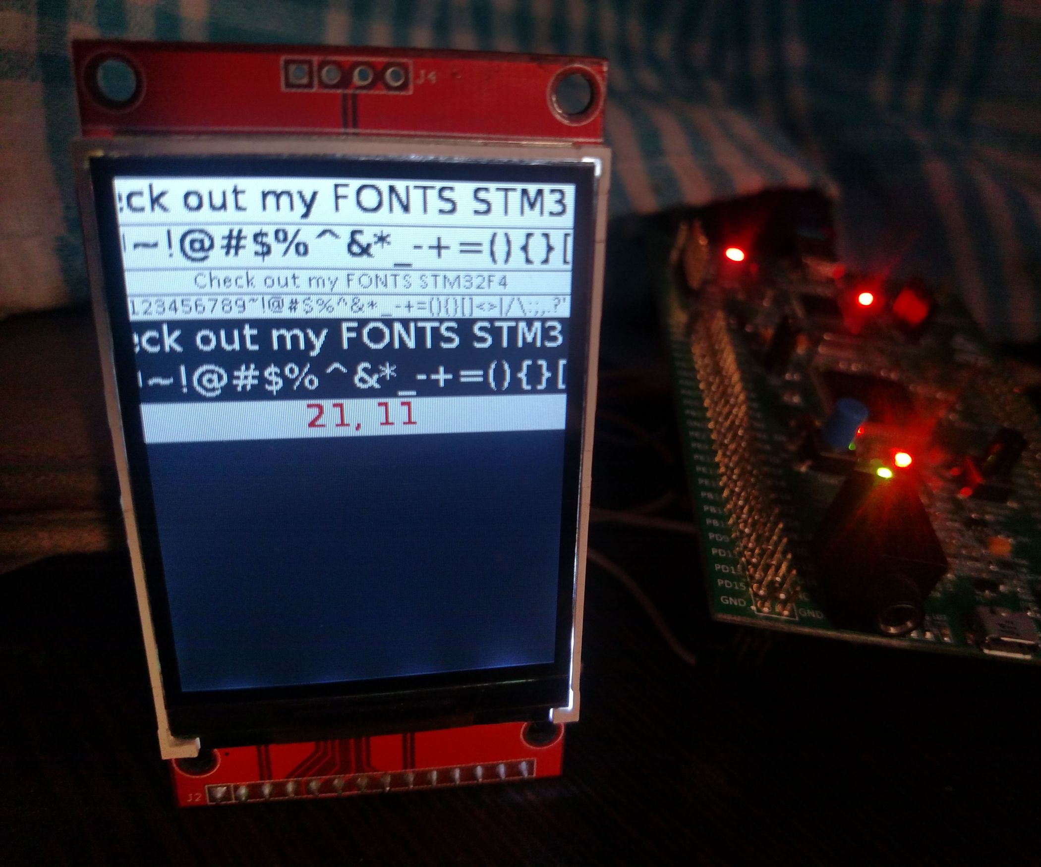 UGFX on STM32f4 and ILI9341 - Instructables