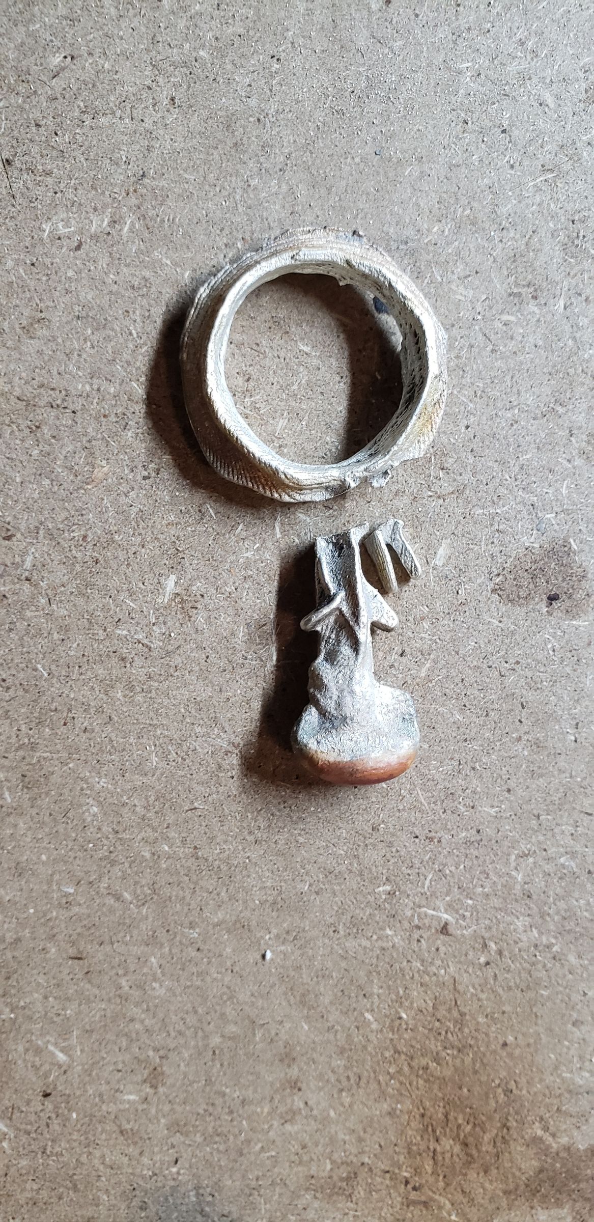 Silver Ring - Cuttlebone Cast : 13 Steps (with Pictures) - Instructables