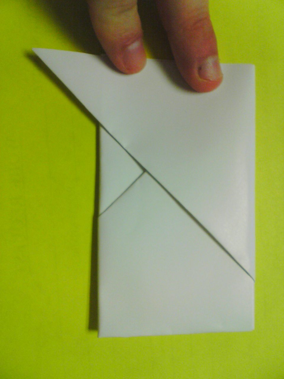 Origami Rectangle Paper Size How To Fold An Envelope From Rectangular