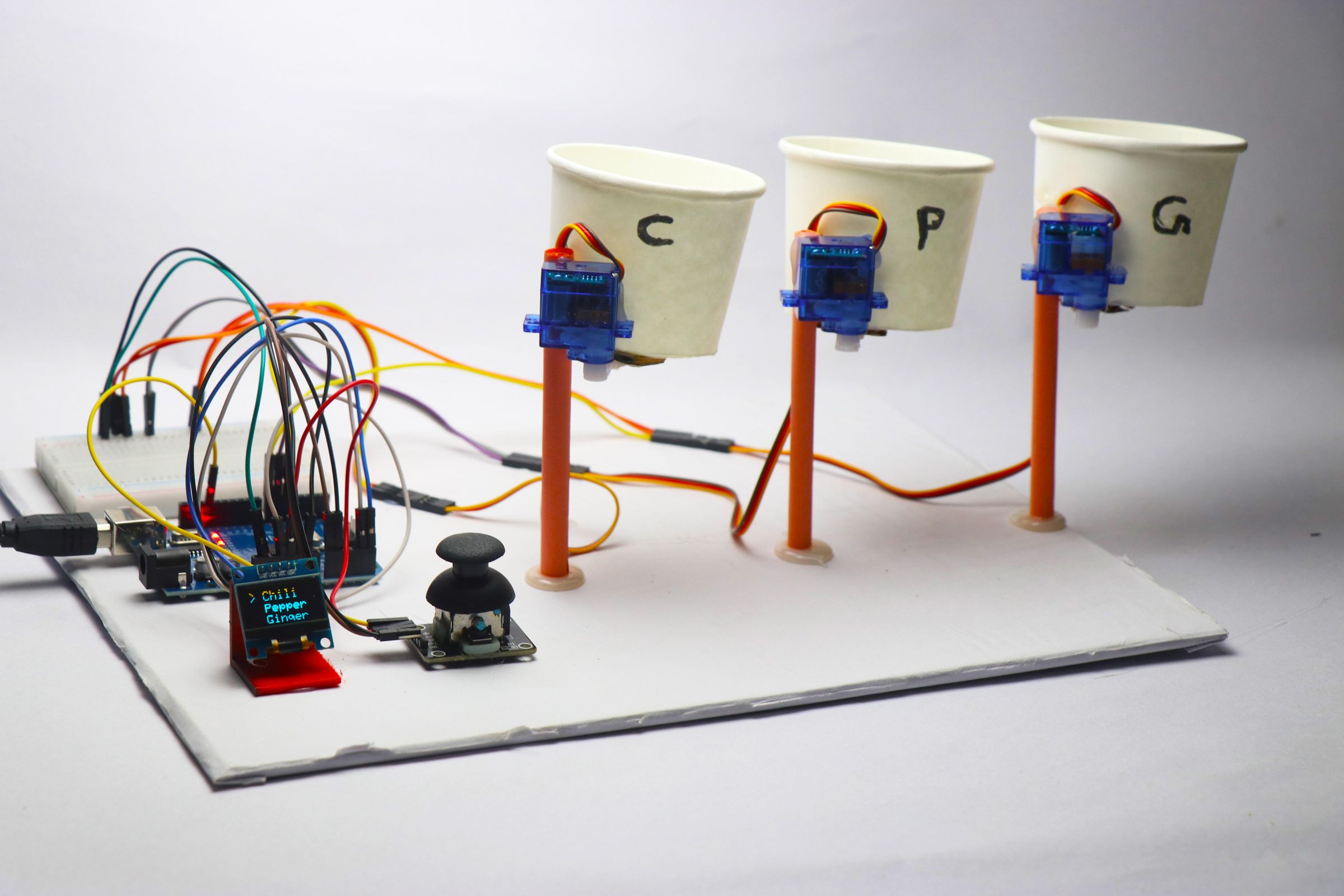 Arduino Powered Spice Dispenser Machine : 5 Steps (with Pictures ...