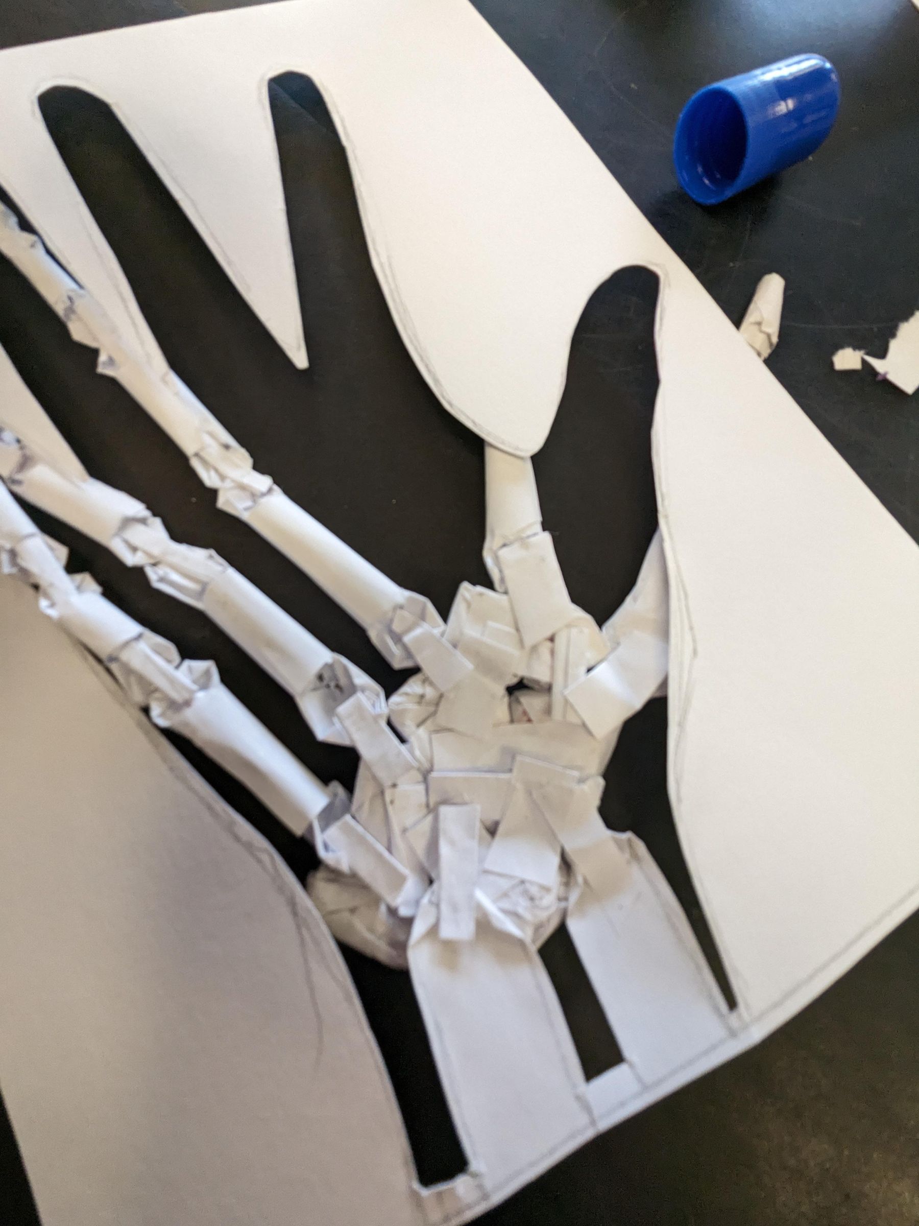 Paper Skeleton Hand : 15 Steps (with Pictures) - Instructables