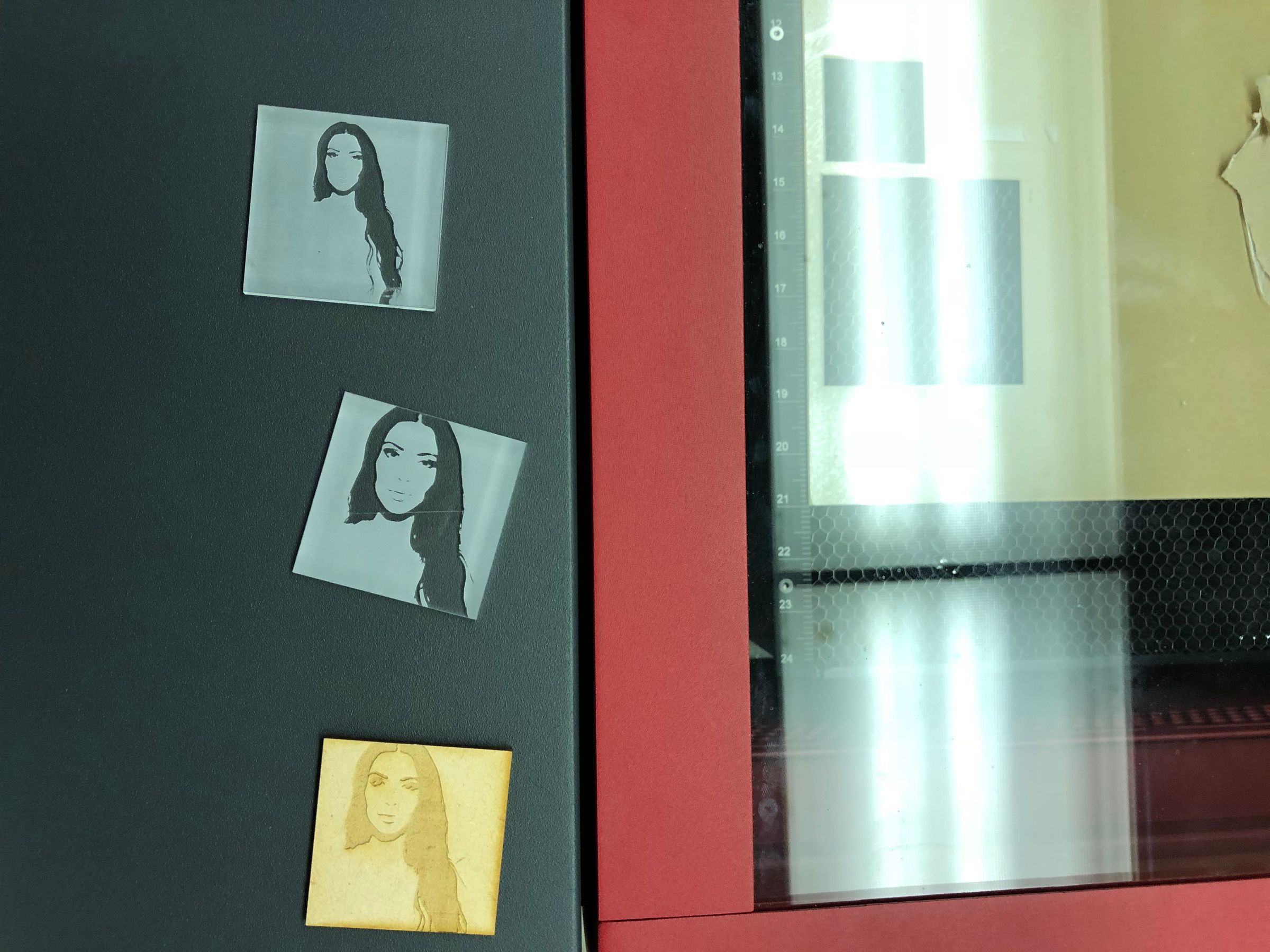 How to Make a Laser Cut Portrait on a ULS Laser Cutter : 11 Steps (with ...