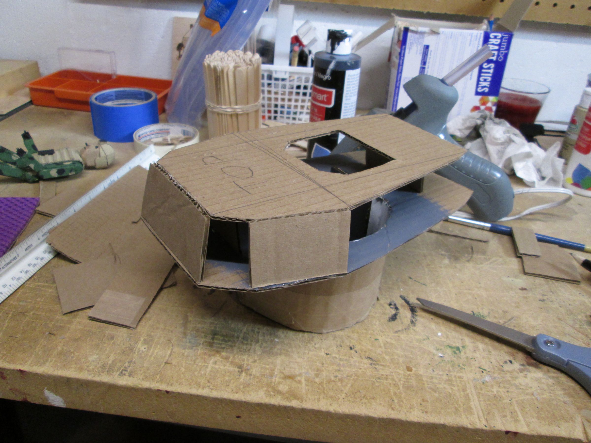 Cardboard Armored Car : 12 Steps - Instructables