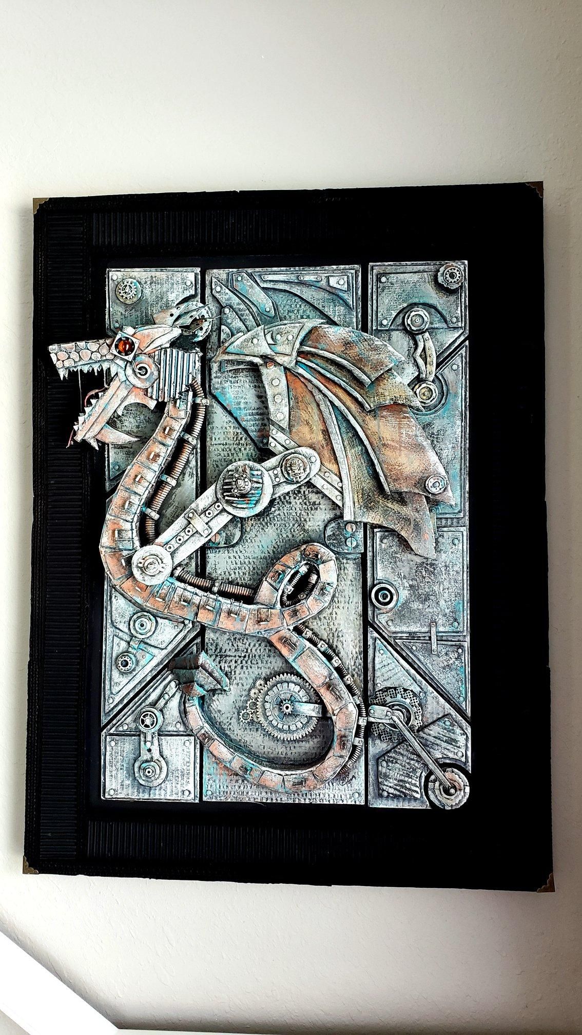 Steampunk Cardboard Dragon : 6 Steps (with Pictures) - Instructables