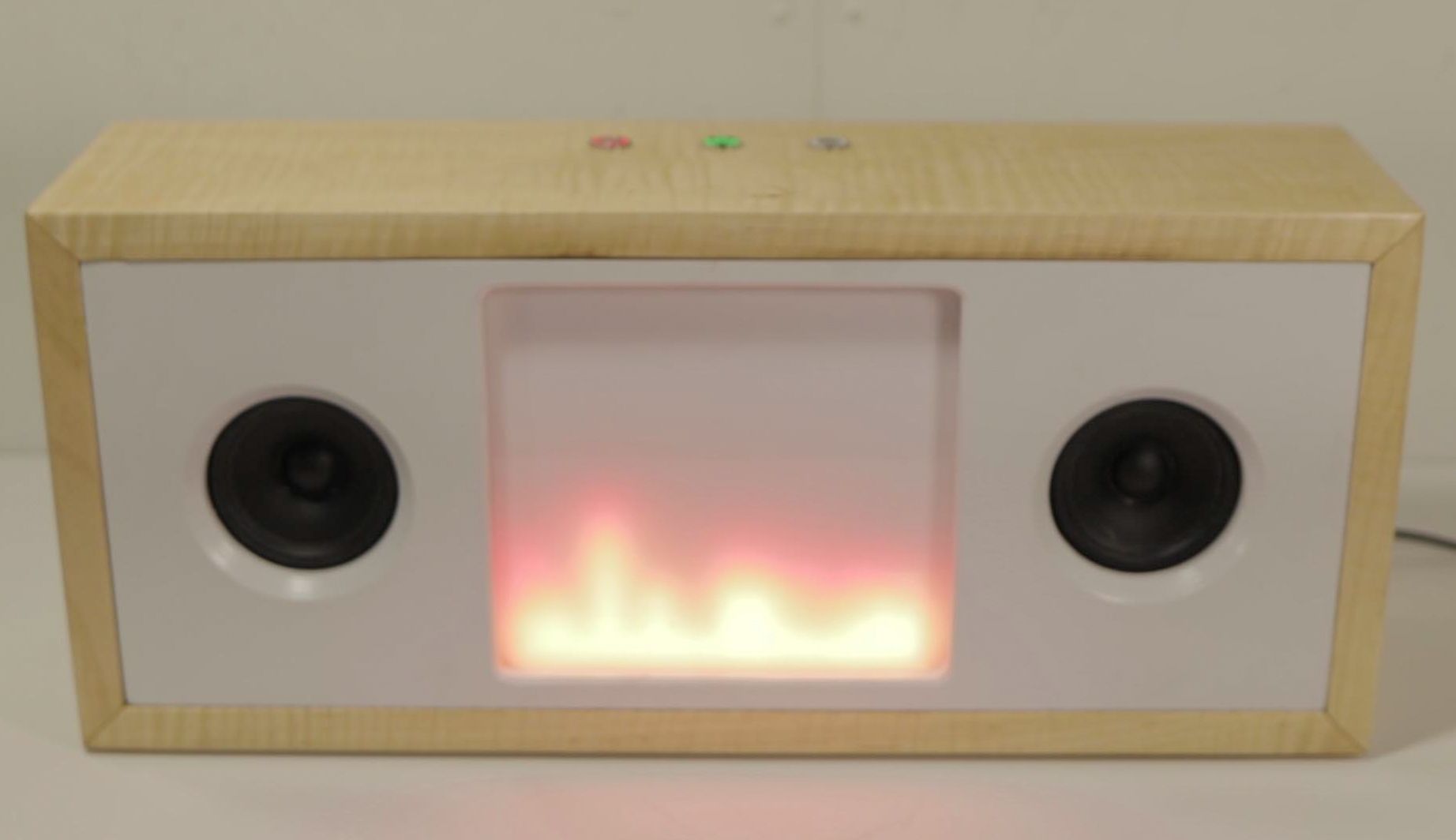 Bluetooth Speaker W/ Music-Reactive LED Matrix : 12 Steps (with ...