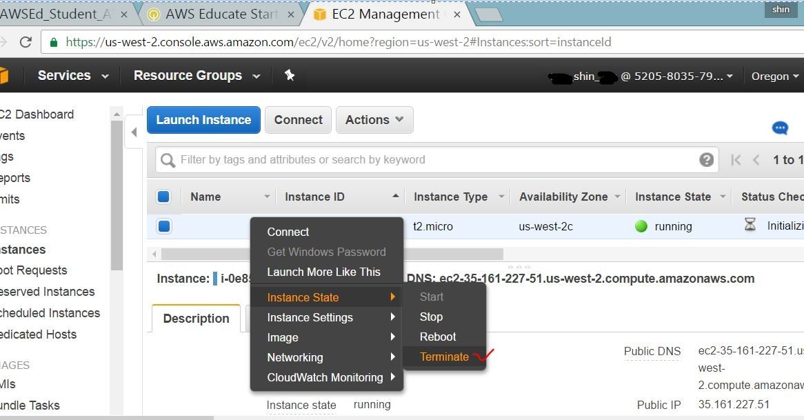 Guide to AWS Educate Starter Account : 18 Steps - Instructables