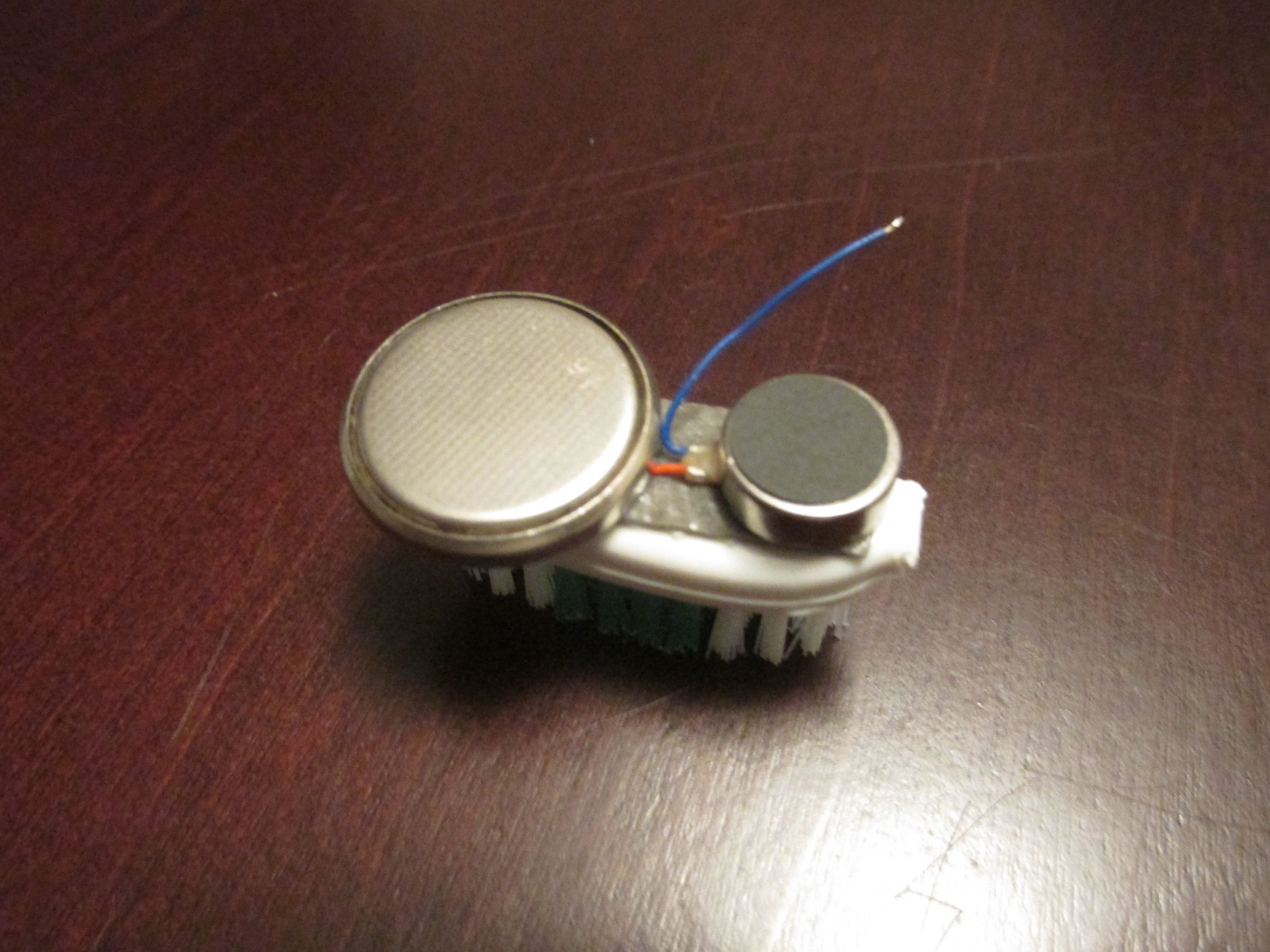 Super Simple Pancake Motor Bristlebot : 4 Steps - Instructables