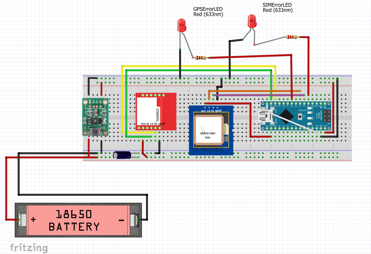 Homemade Realtime GPS Tracker (SIM800L, Ublox NEO-6M, Arduino) : 8 ...
