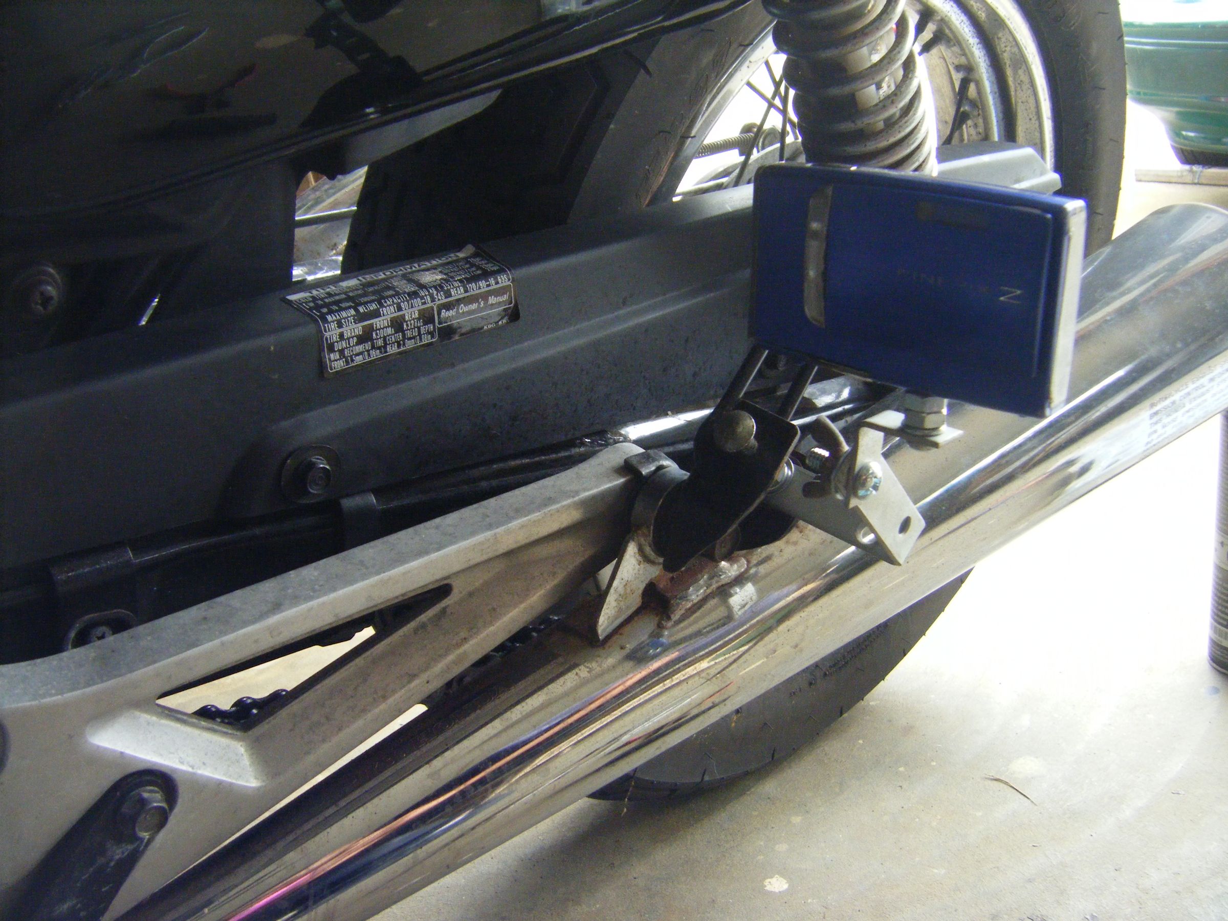 Motorcycle Rear Footpeg Camera Mount : 4 Steps (with Pictures ...