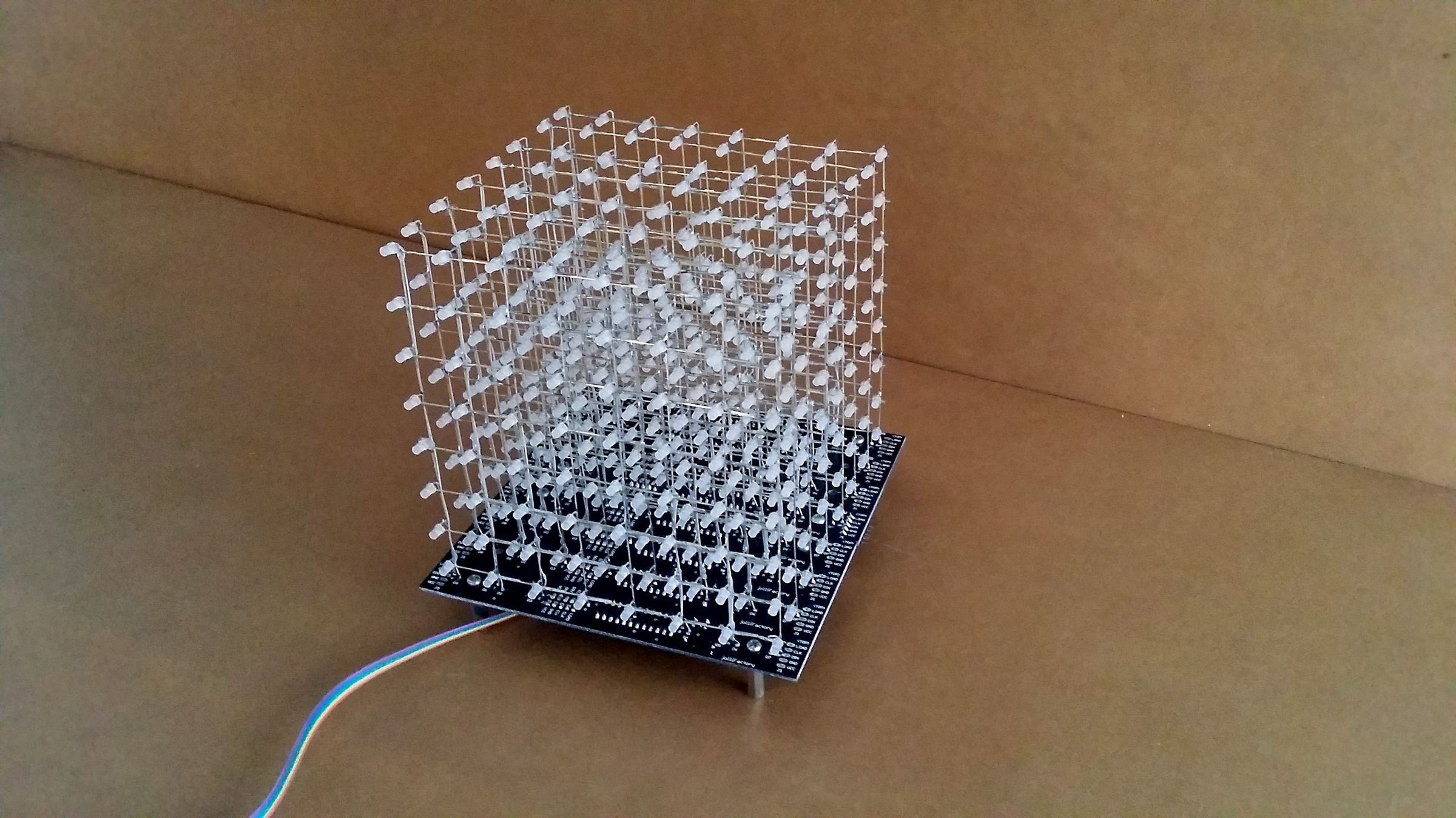 JolliCube (8x8x8 LED Cube) With MD_Cubo Library : 4 Steps (with Pictures) - Instructables