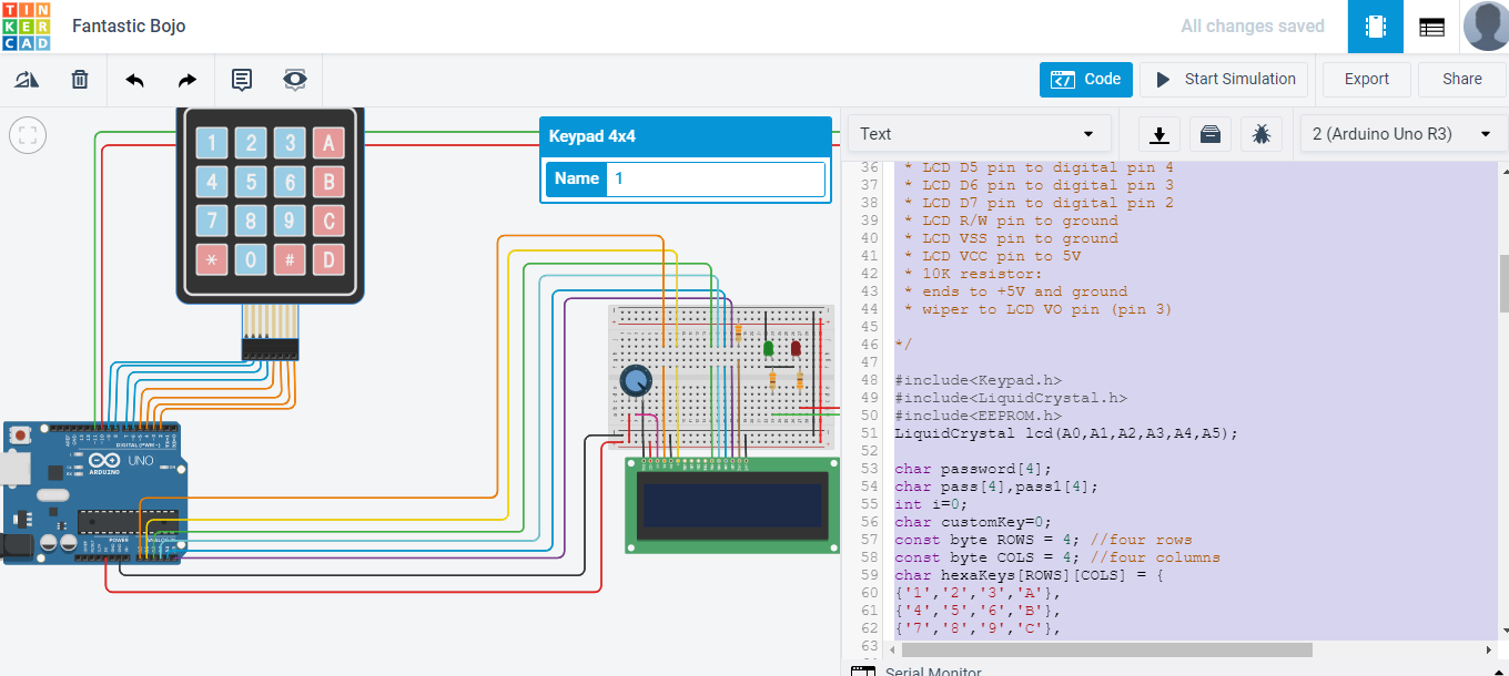 Arduino 16x2 LCD Display and 4x4 Matrix Keypad - Instructables