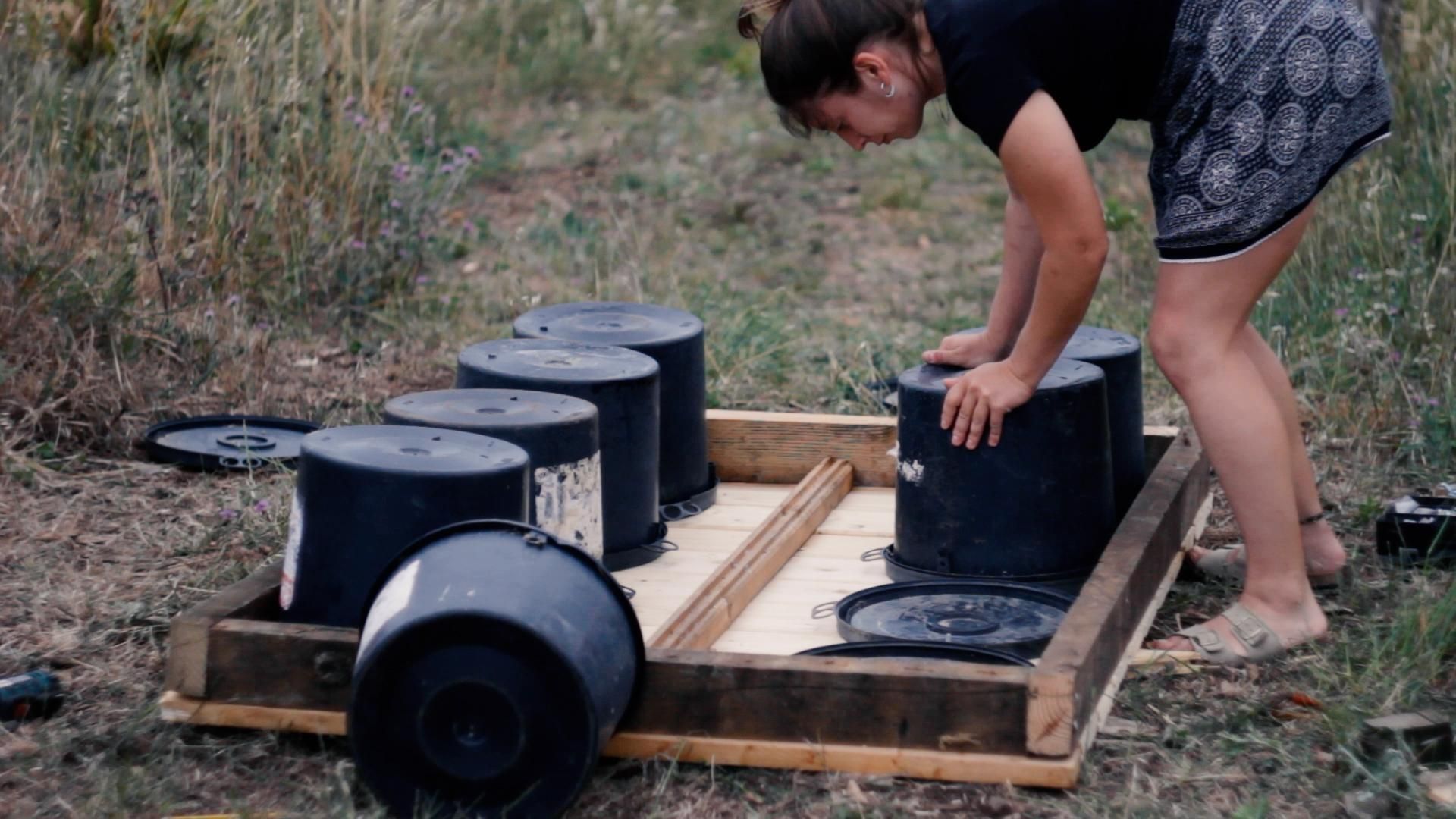 Building a Raft and a Paddle With Reused Materials - Instructables