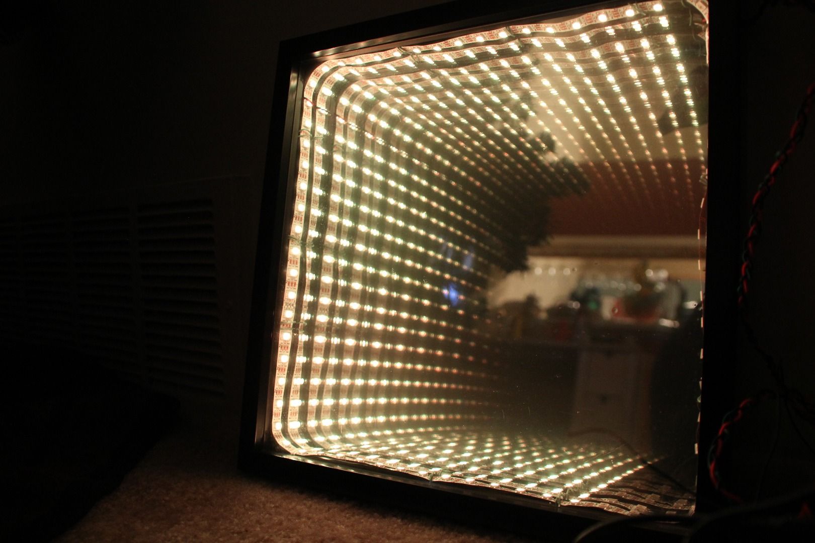 Chromatic Temperature Display - Arduino Controlled RGB LED Infinity ...