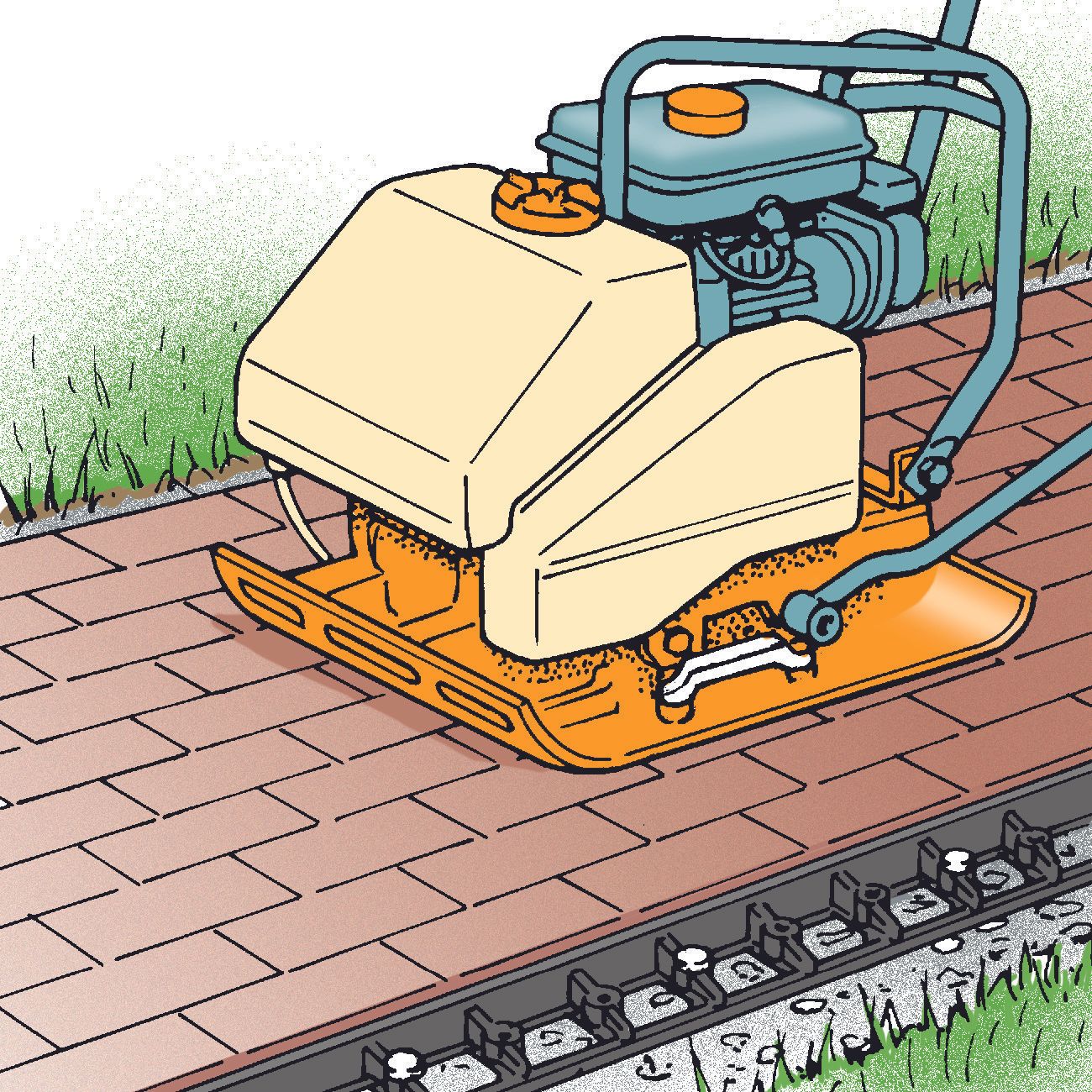 Build a Brick Walkway : 4 Steps - Instructables