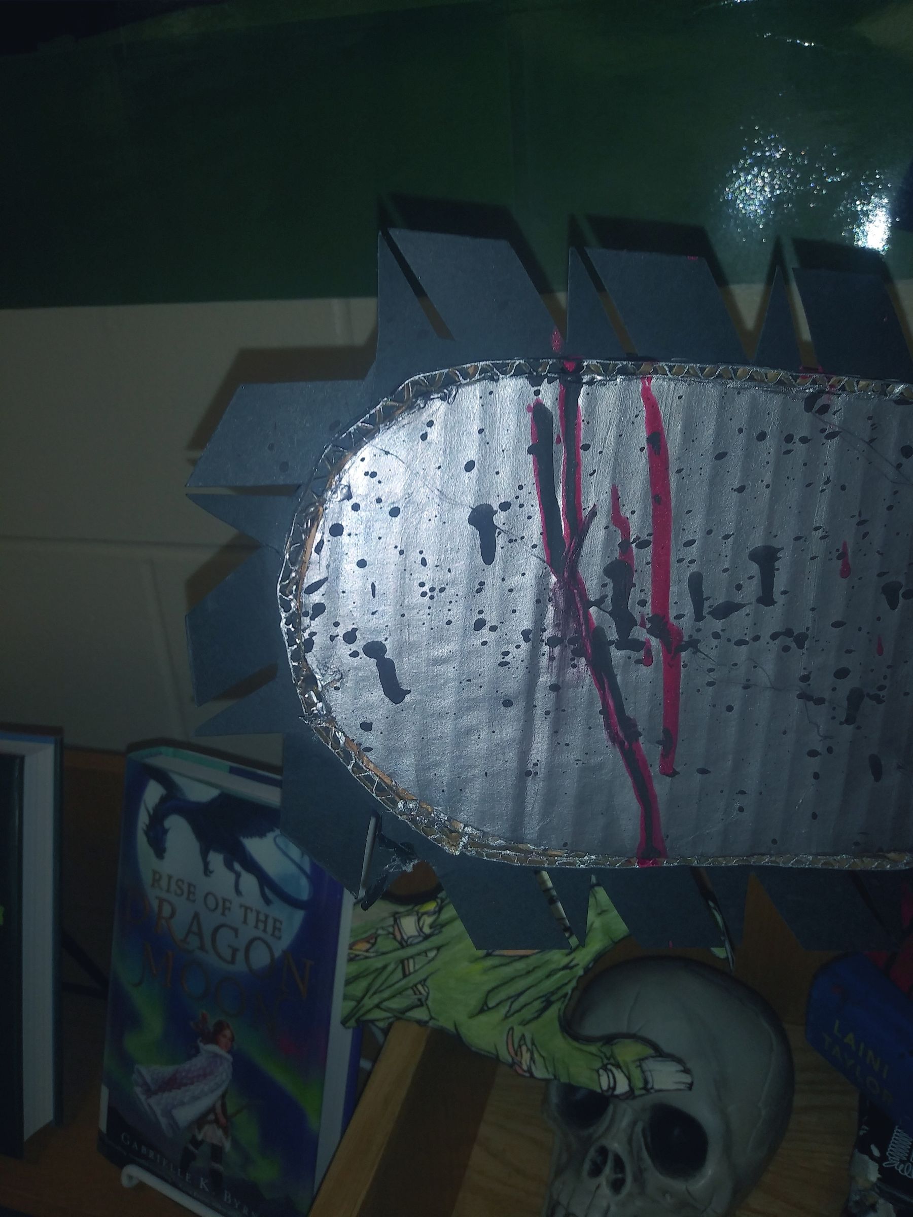 Undying to Read - a Cardboard Chainsaw and Some Cool Staging! : 11 ...