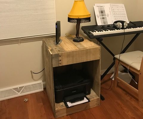 Simple Side Table : 5 Steps - Instructables
