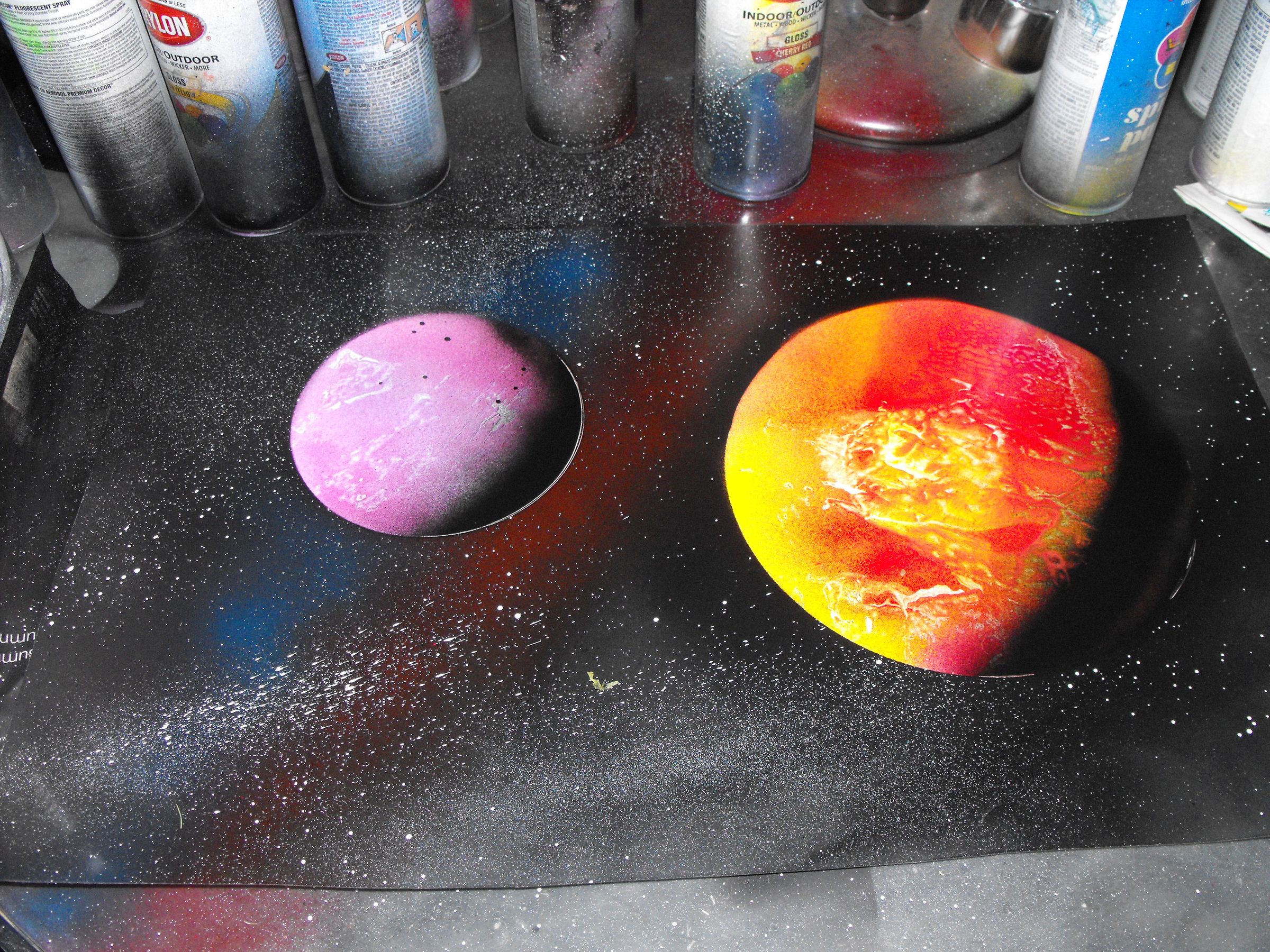 How to Paint an Amazing Space Scene : 5 Steps (with Pictures ...